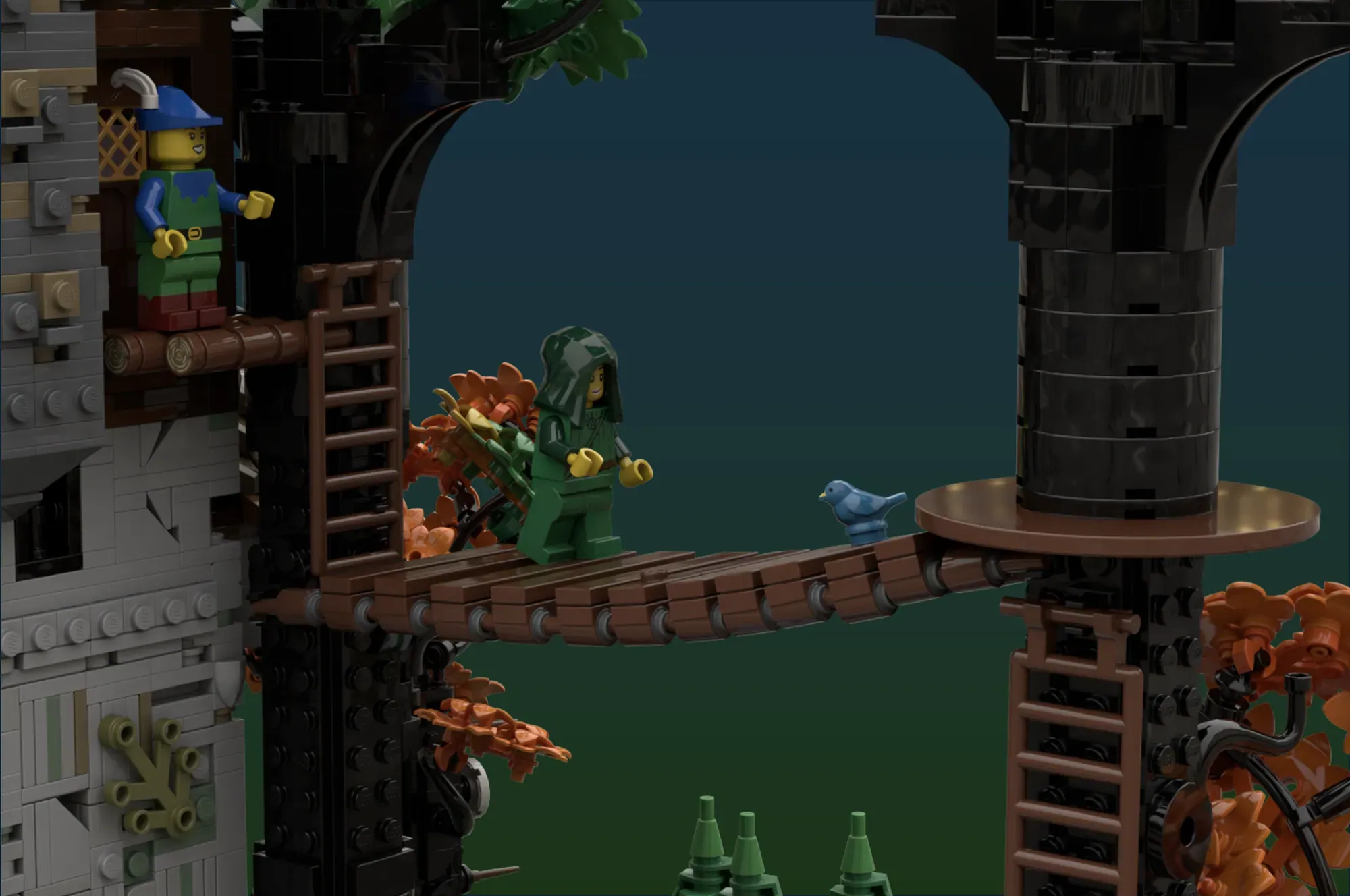 The Forestmen's Creaky Fortress | LEGO® Ideas