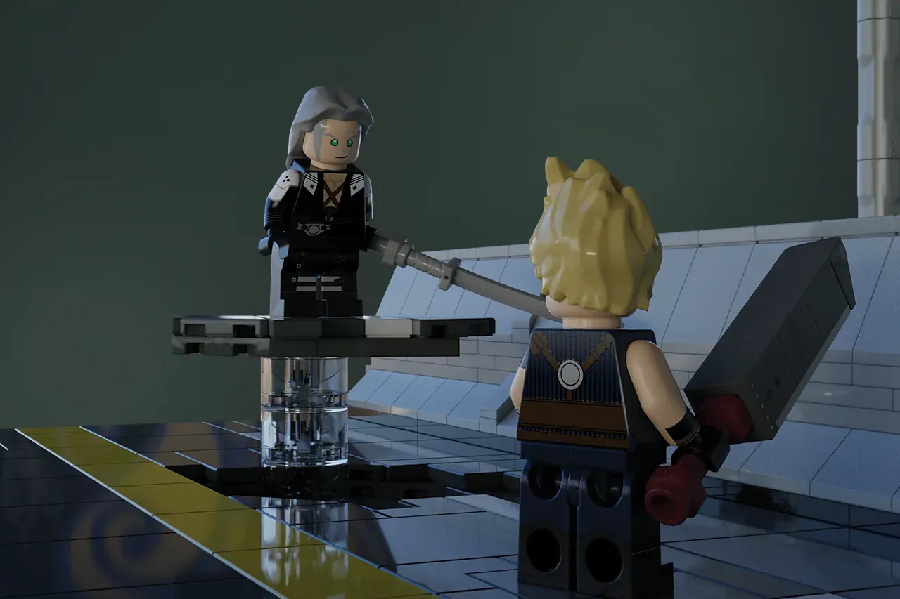 Final Fantasy VII: Midgar Expressway Chase | LEGO® Ideas