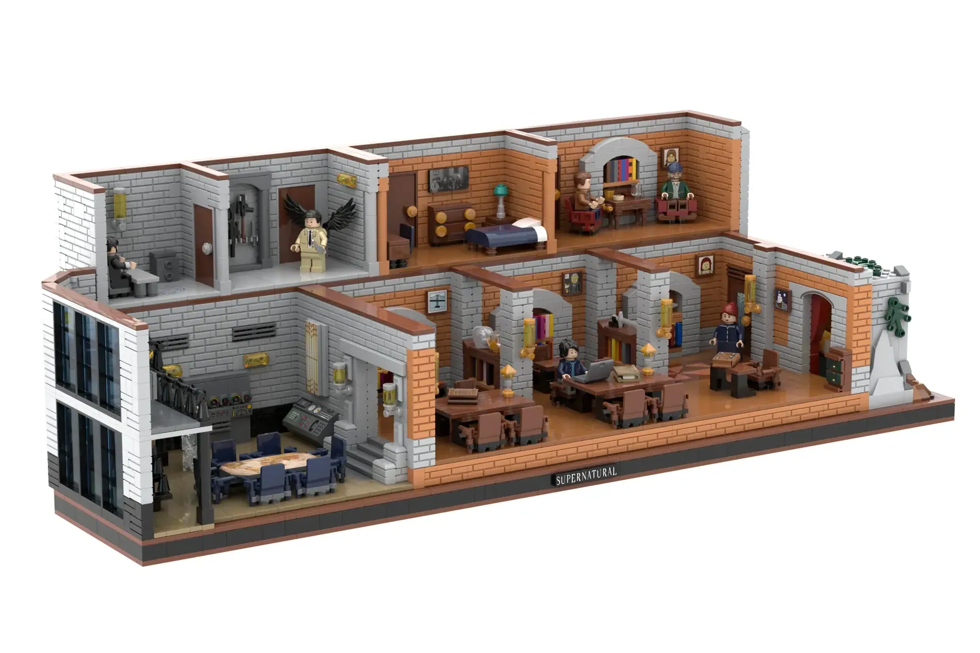 SUPERNATURAL BUNKER DIORAMA (Tv Show) | LEGO® Ideas