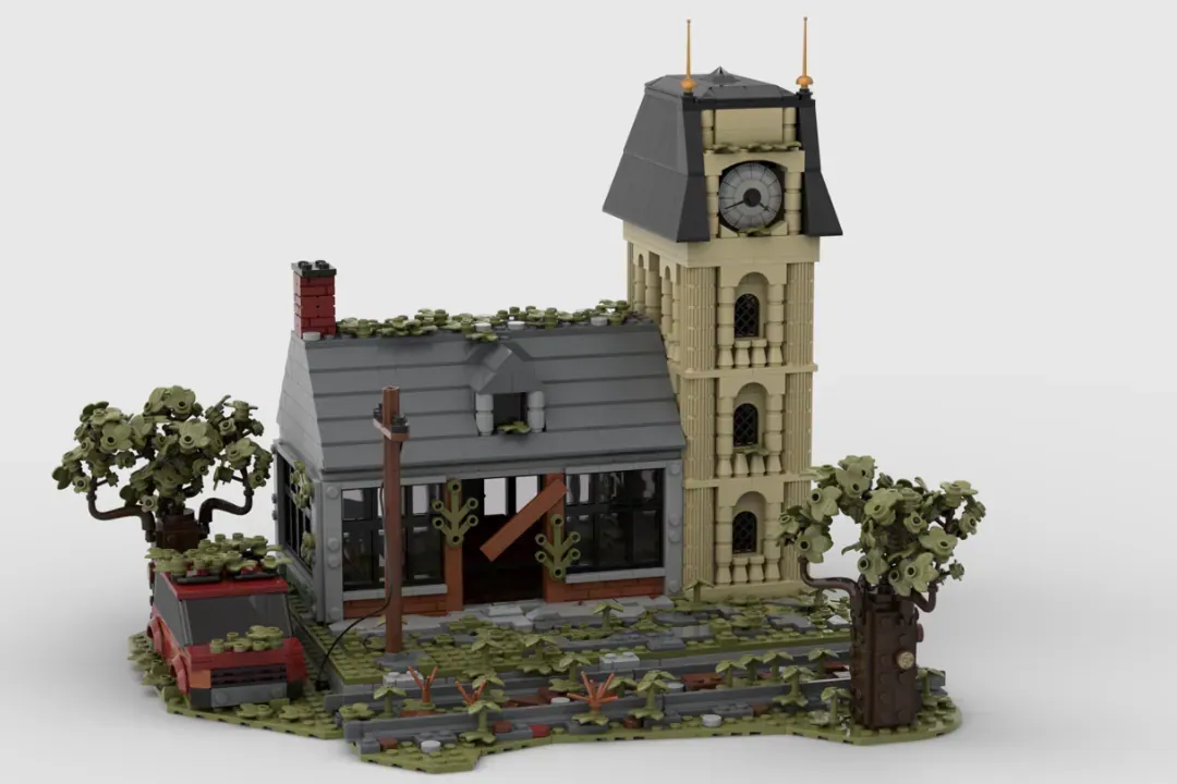 The Final Stop: A Post Apocalyptic Train Station | LEGO® Ideas