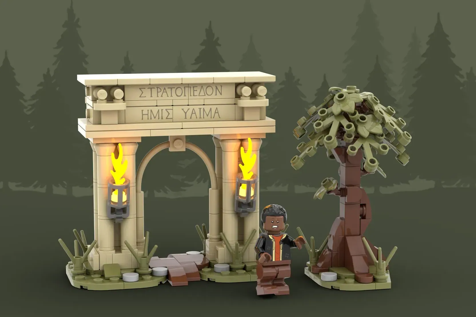 Percy Jackson and the Olympians - The Attack of the Minotaur | LEGO® Ideas