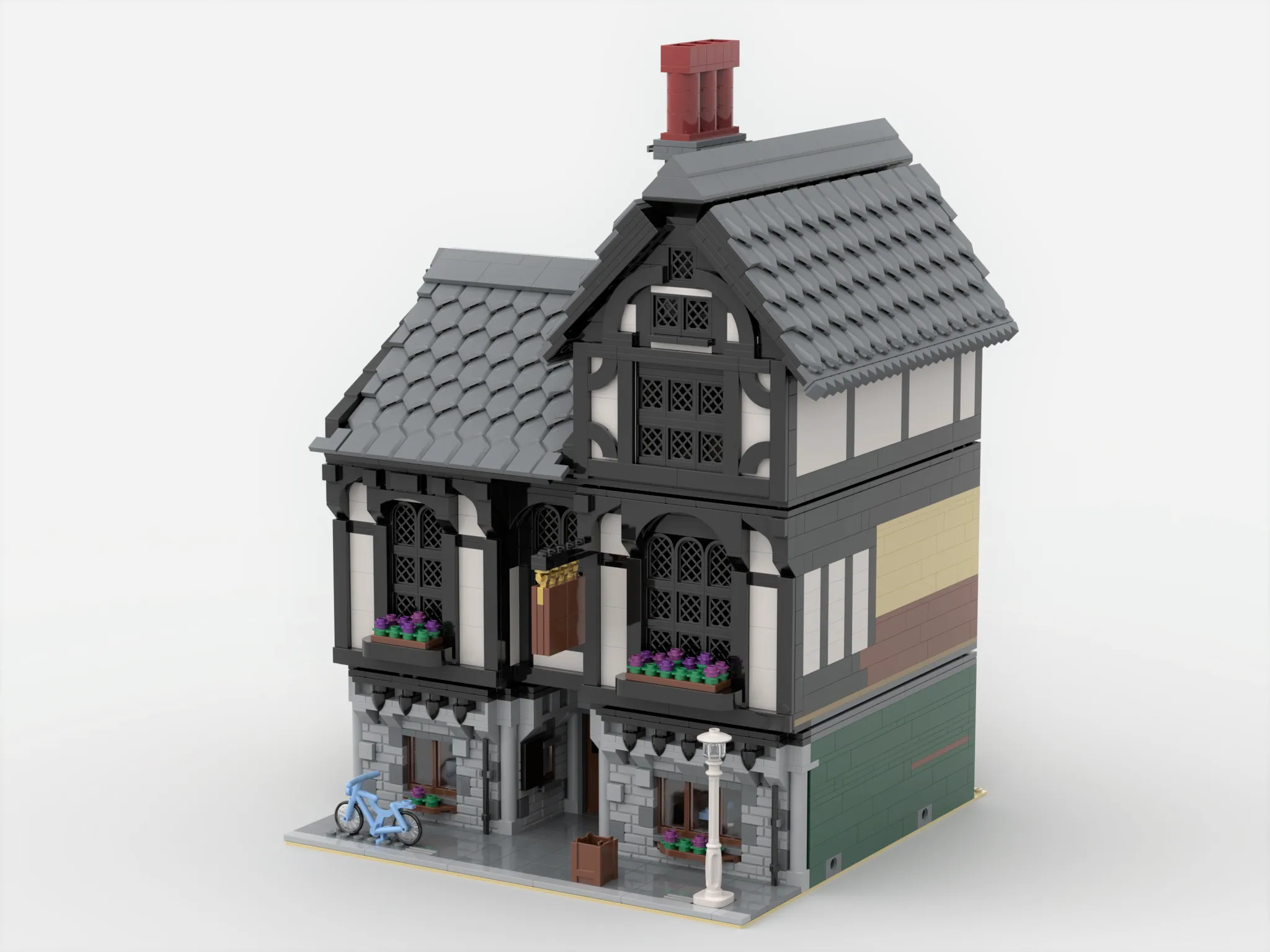 Tudor Hotel Modular Building | LEGO® Ideas