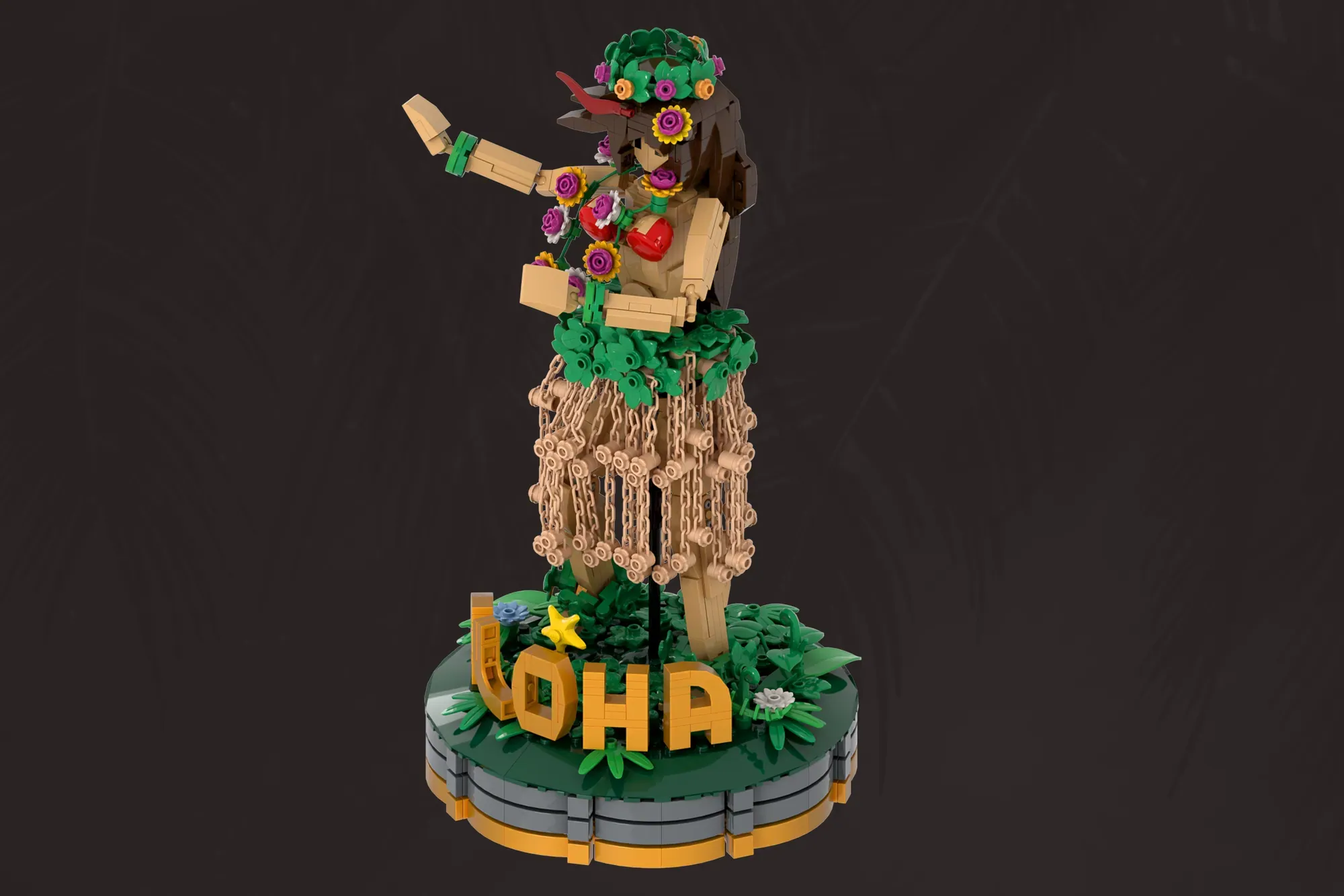 Dancing Hula Girl | LEGO® Ideas