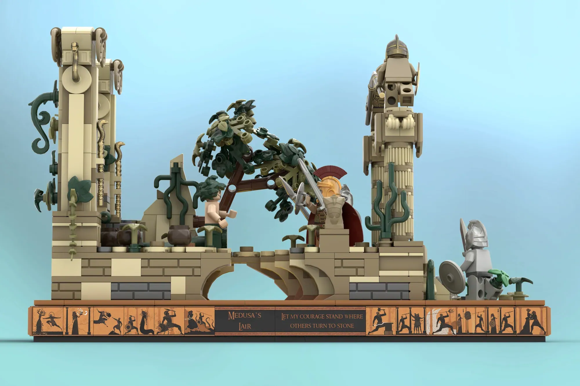 Medusa's Lair Diorama | LEGO® Ideas