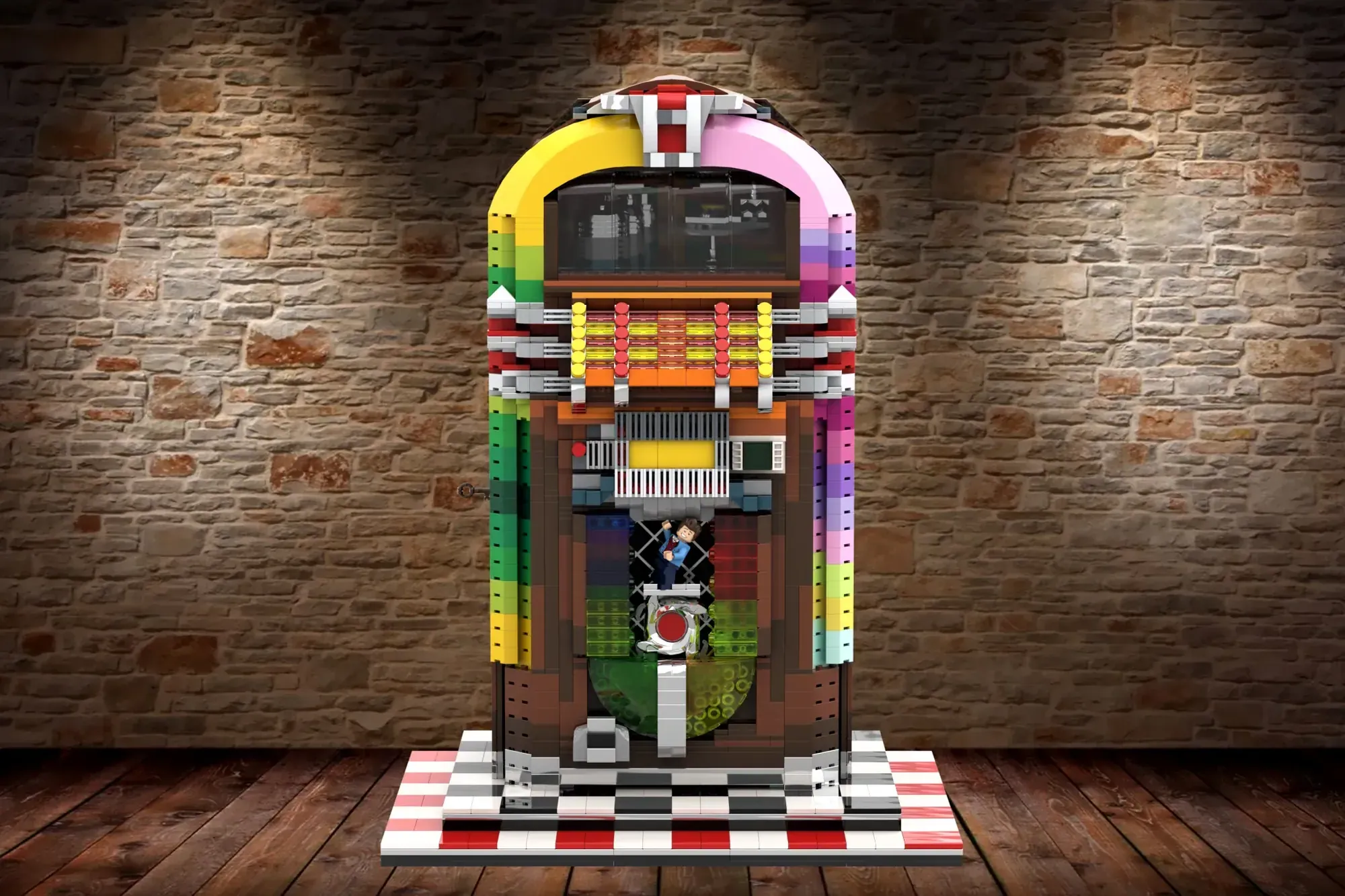 Jukebox With Bluetooth Speaker | LEGO® Ideas