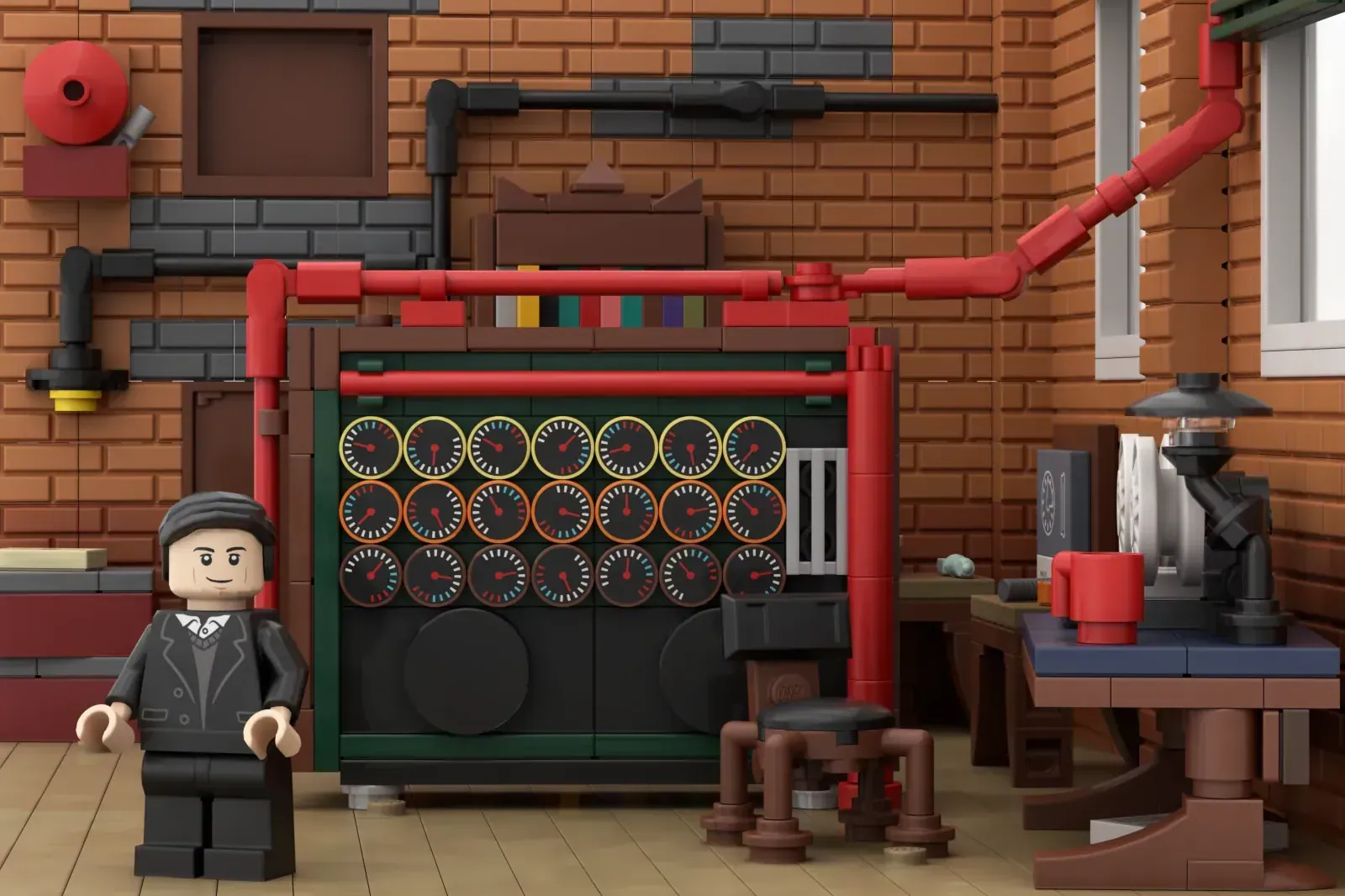 Alan Turing's English Bombe | LEGO® Ideas