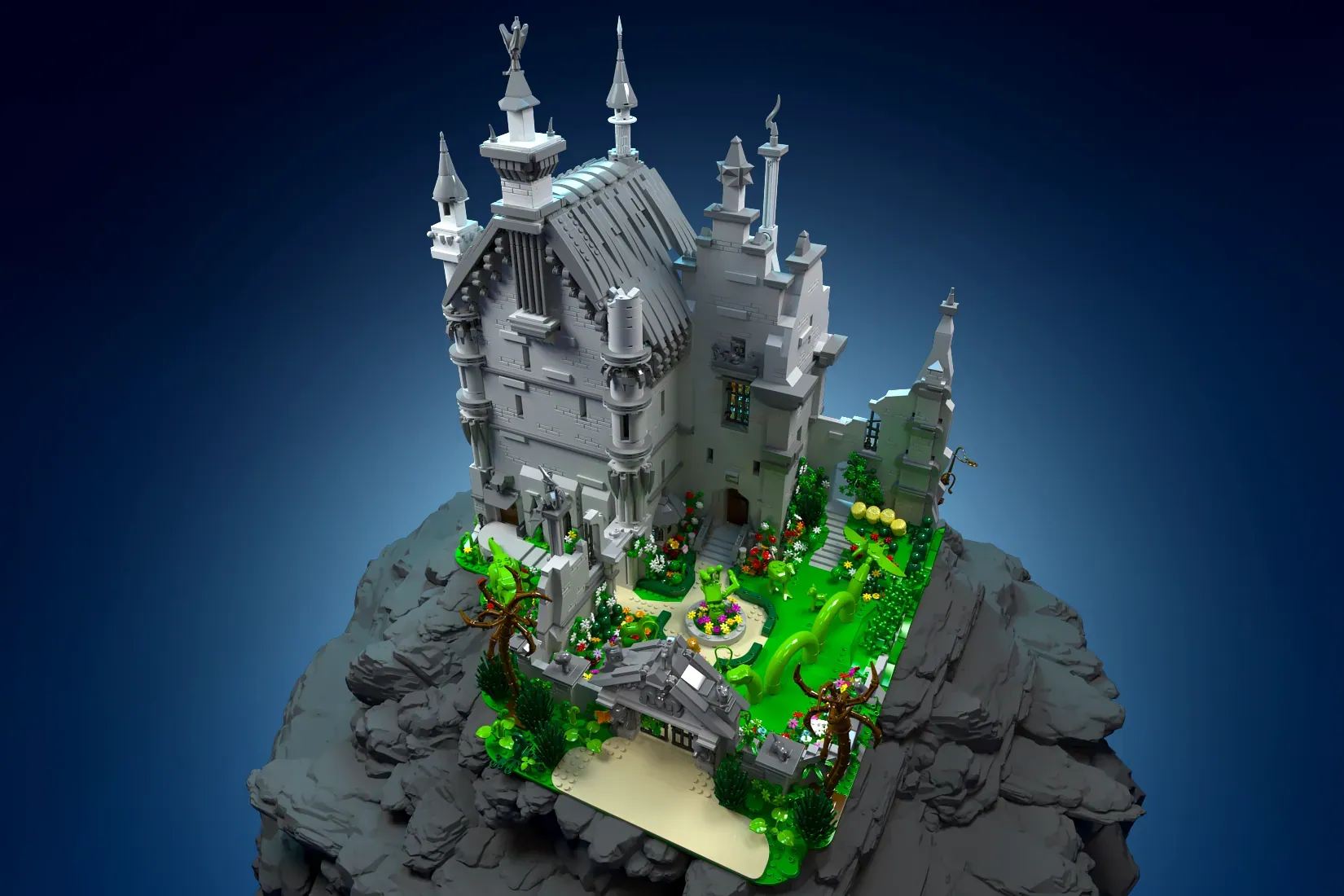 Edward Scissorhands Castle | LEGO® Ideas
