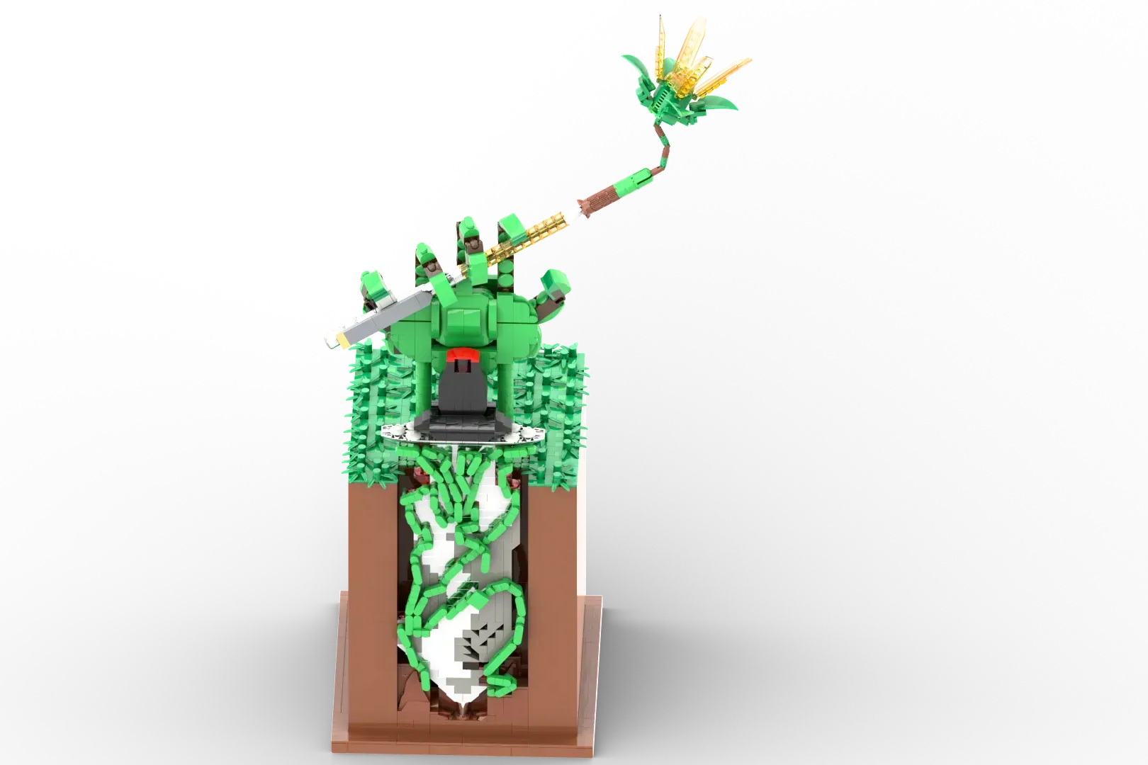Flower Pen of Peace Inspired by "Pen Is Mightier Than the Sword" | LEGO ...