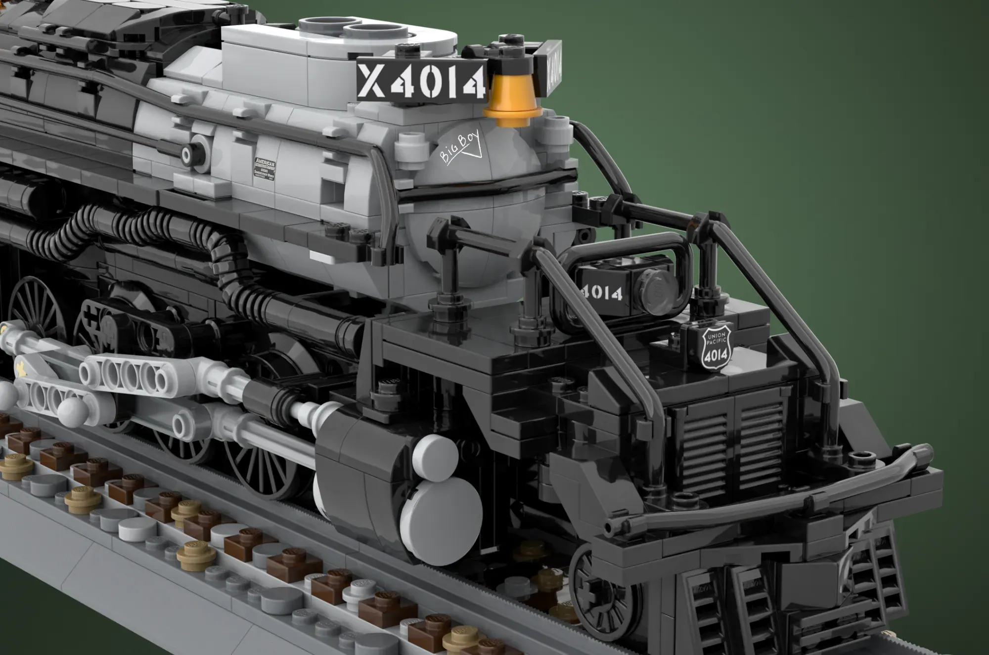 "Big Boy" Union Pacific #4014 - The Biggest Steam Locomotive in the ...