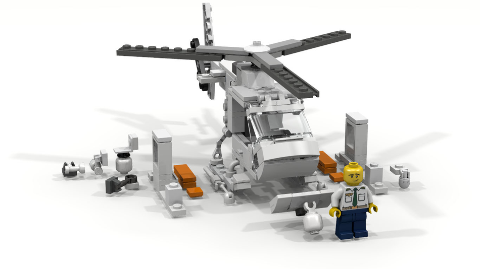 Lego Private Helicopter