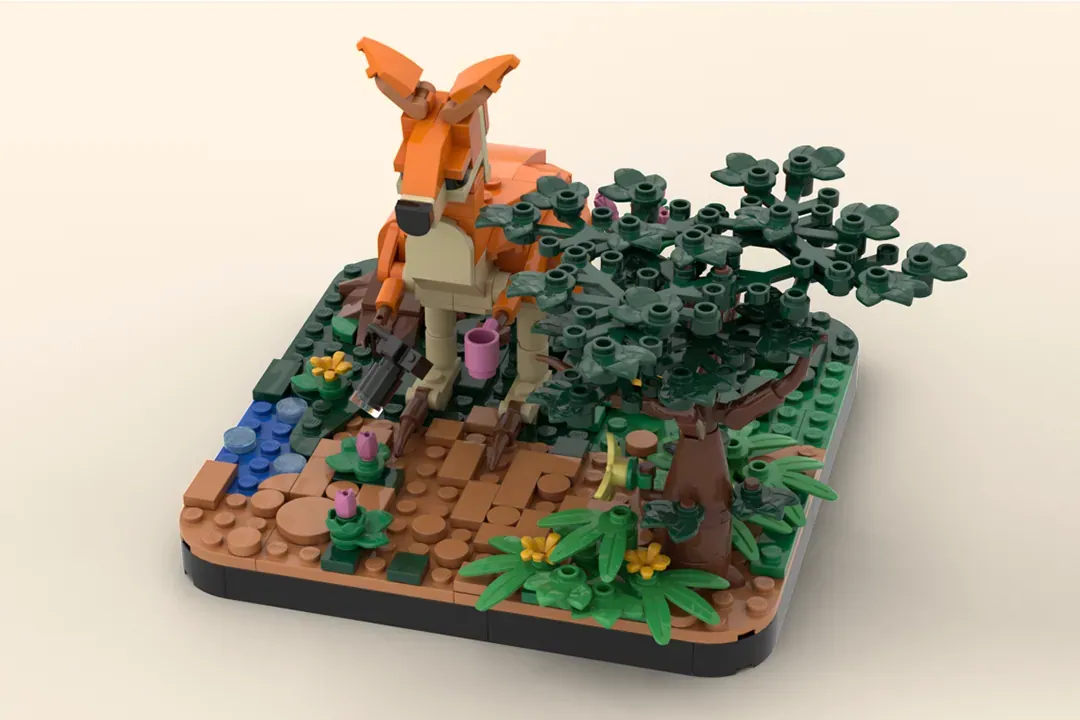 Kangaroo Display Habitat | LEGO® Ideas