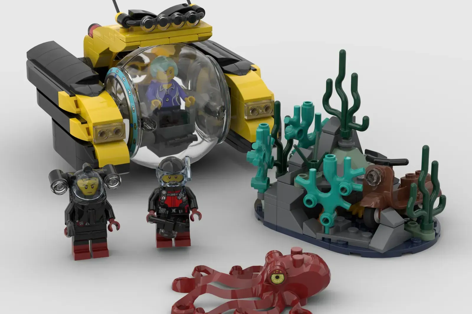 Marine Research Submarine | LEGO® Ideas