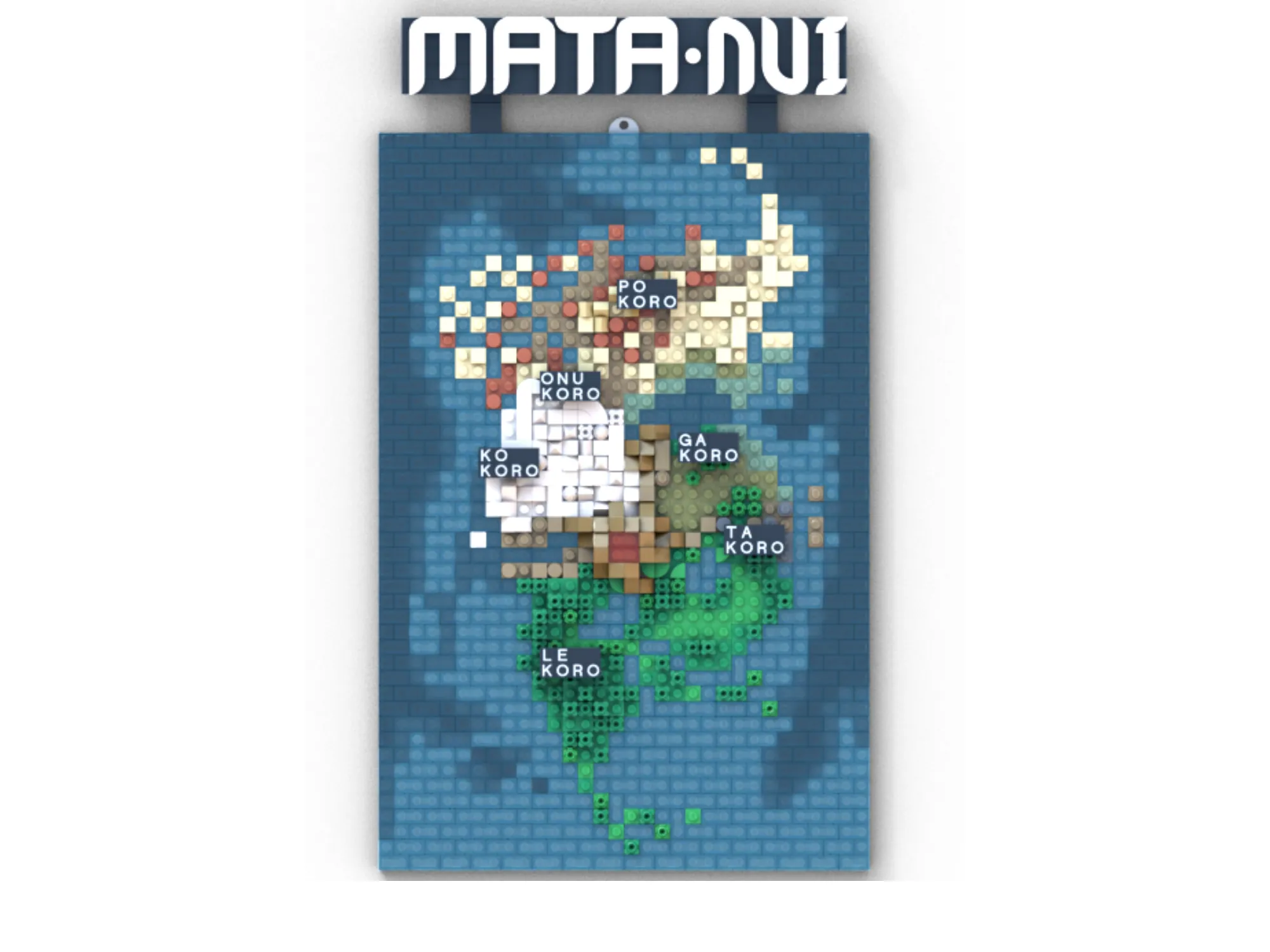 Bionicle Mata Nui Map | LEGO® Ideas