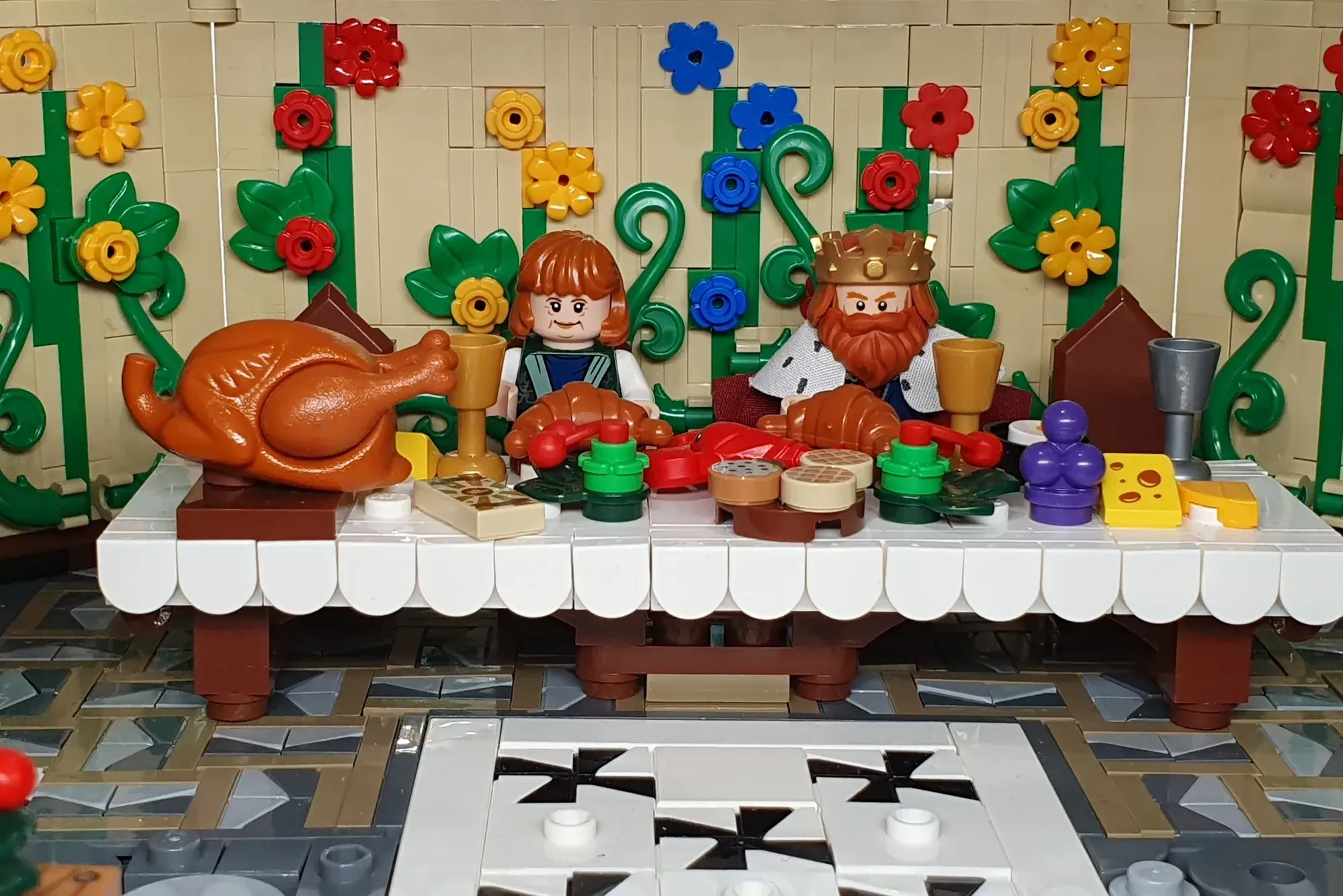 Medieval Great Hall Book Nook | LEGO® Ideas