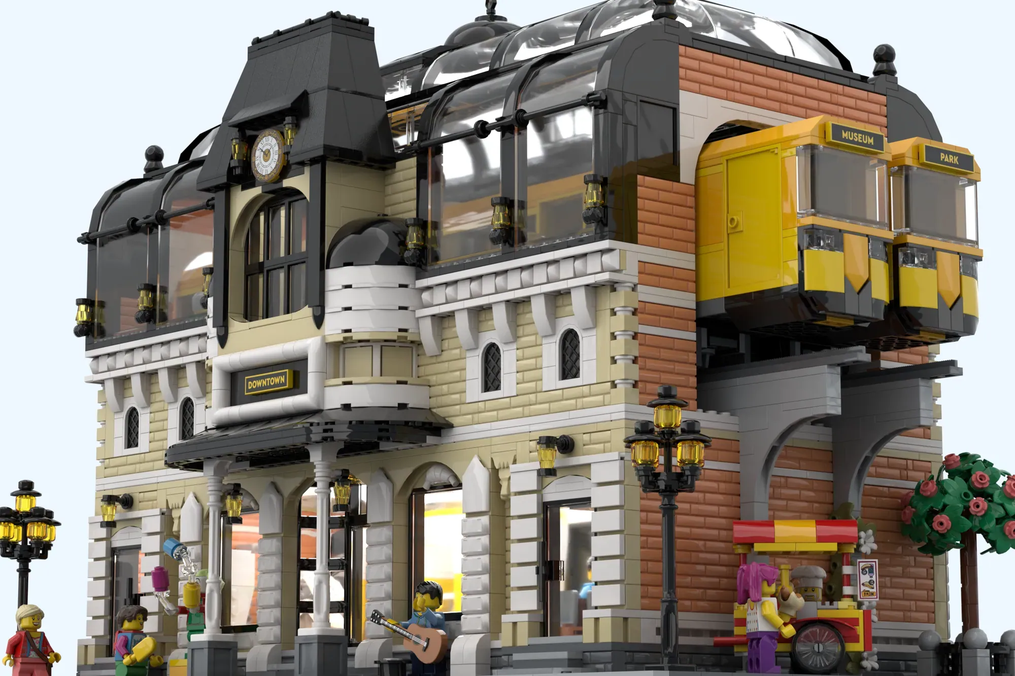 Above-Ground Metro | LEGO® Ideas