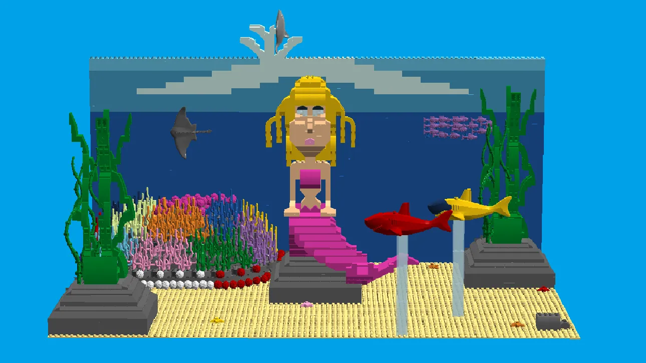 Mermaid at the Bottom of the Sea | LEGO® Ideas