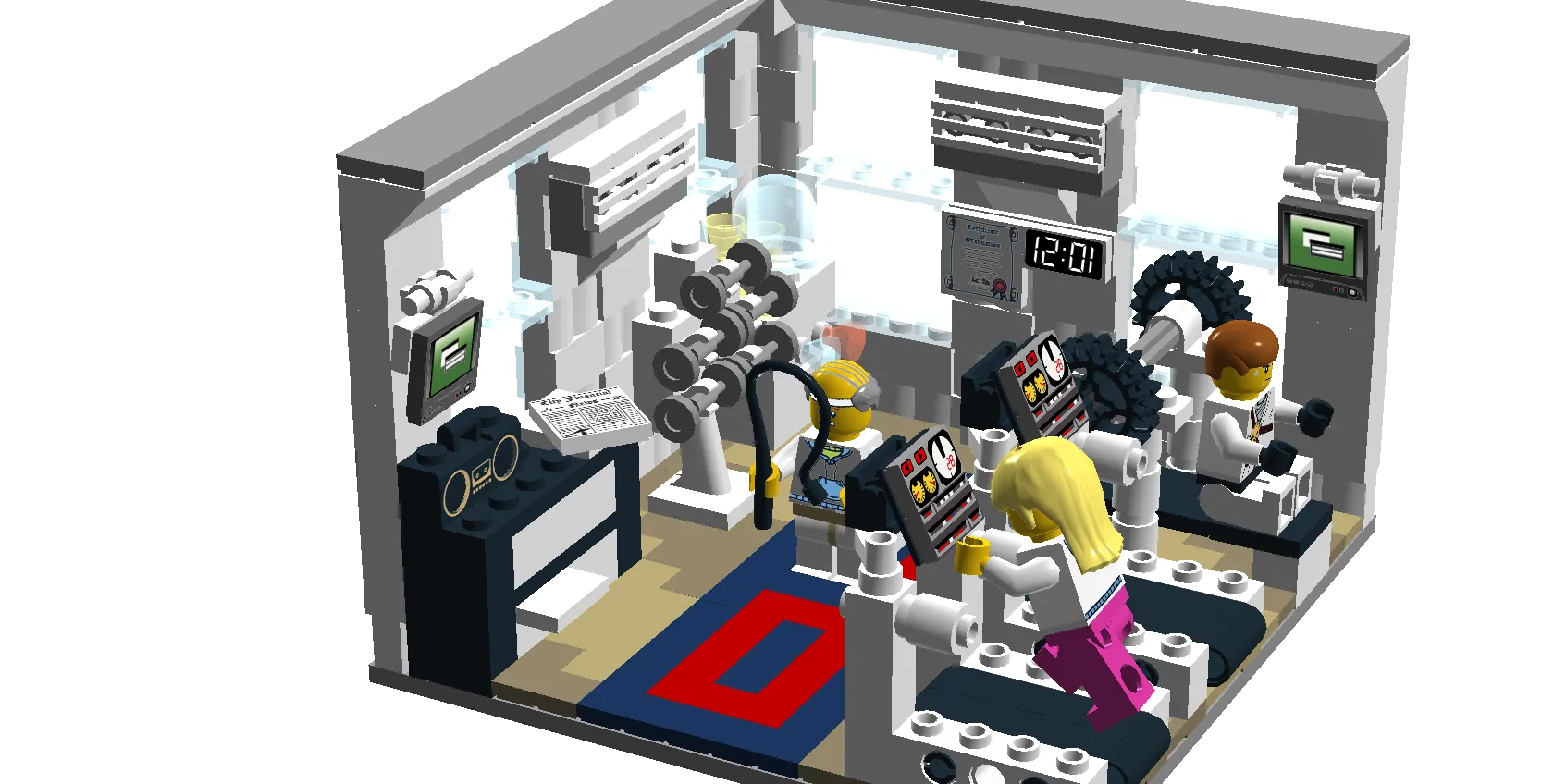 The Fitness Room - Sport | LEGO® Ideas