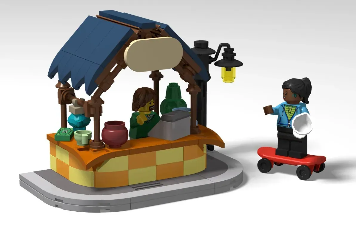 Parker's Pots and Plates - Pottery Market Stall! | LEGO® Ideas