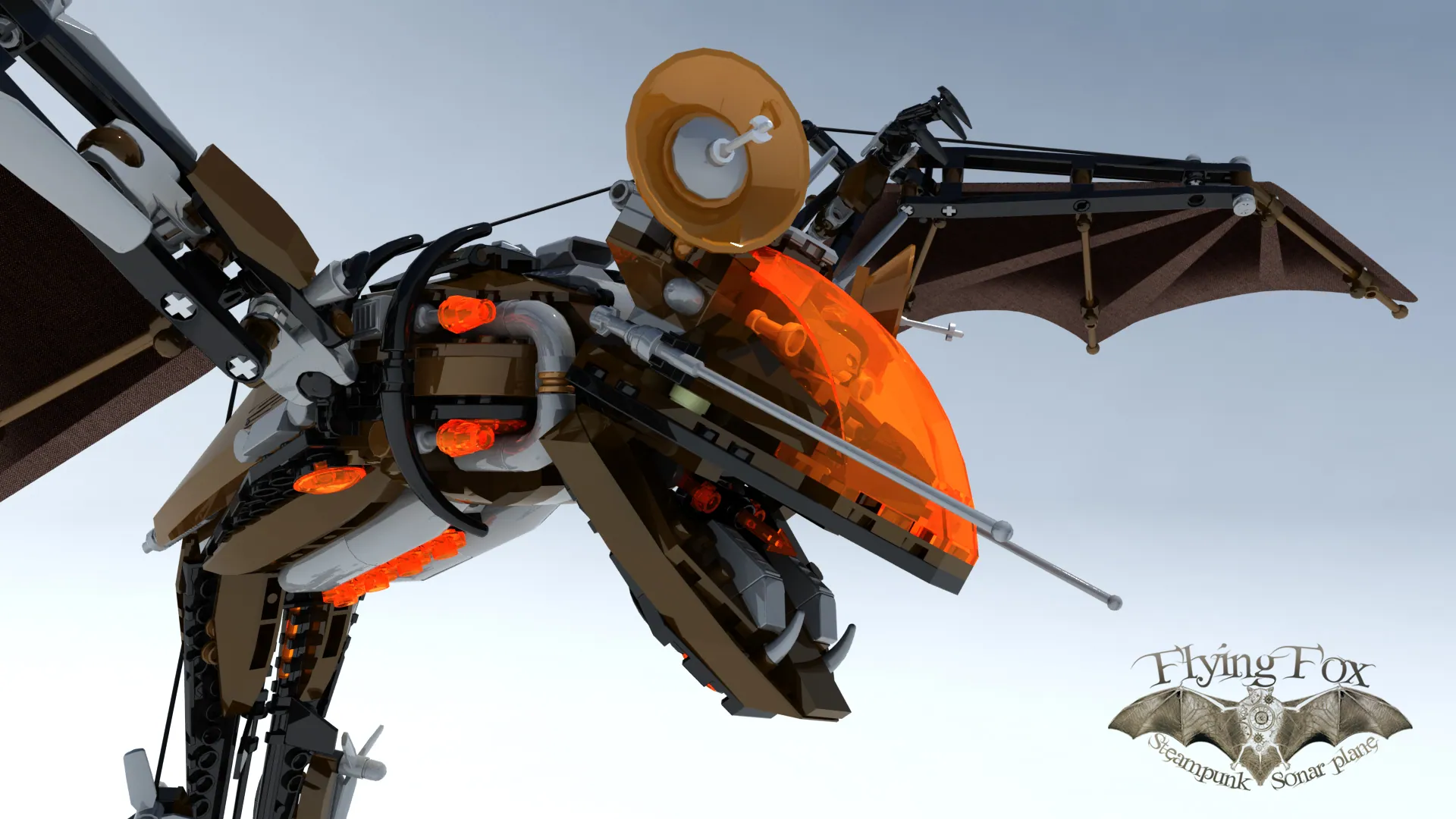 Flying Fox Steampunk Bat | LEGO® Ideas