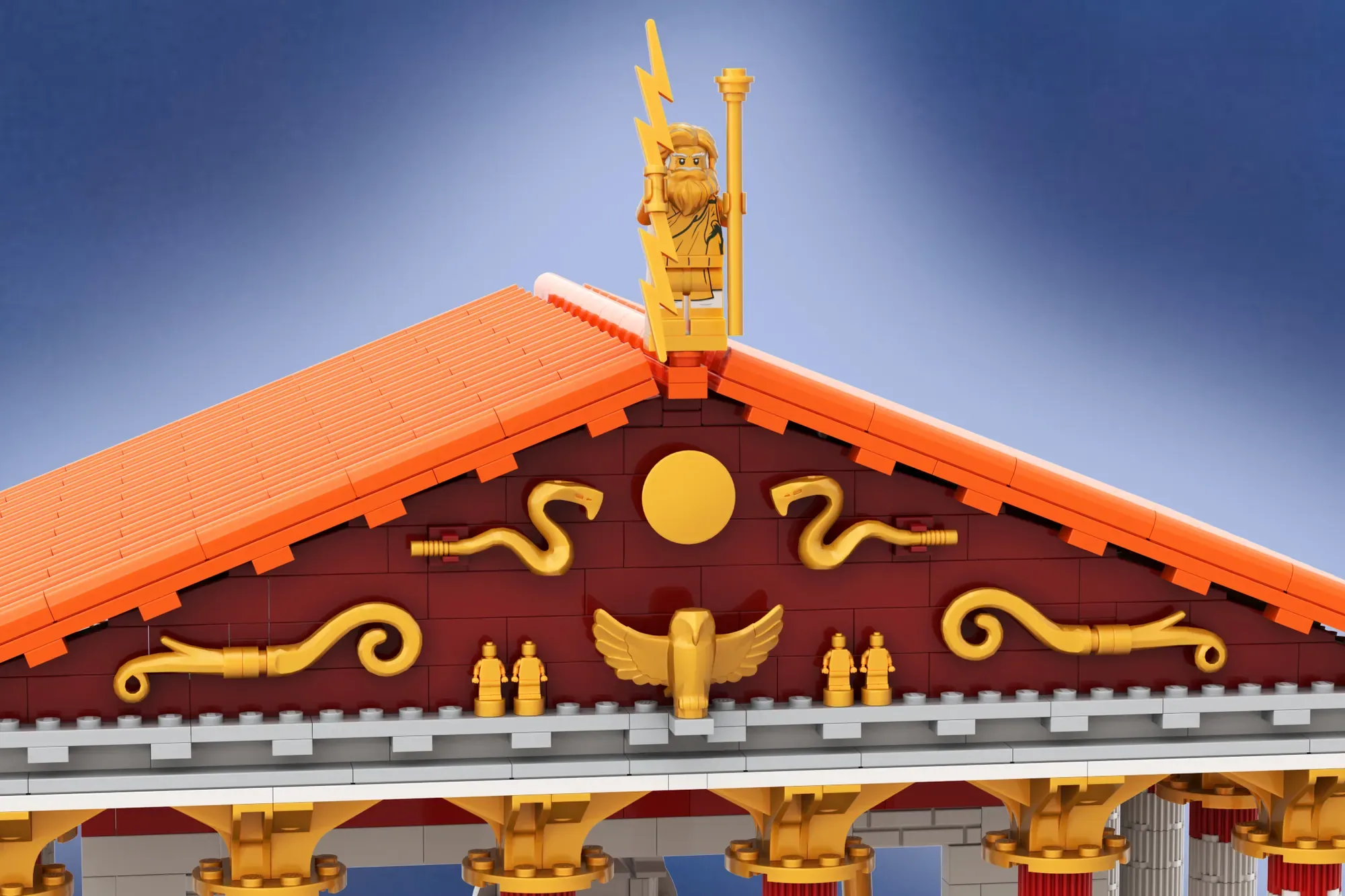 Roman Temple of Jupiter & Chariot | LEGO® Ideas
