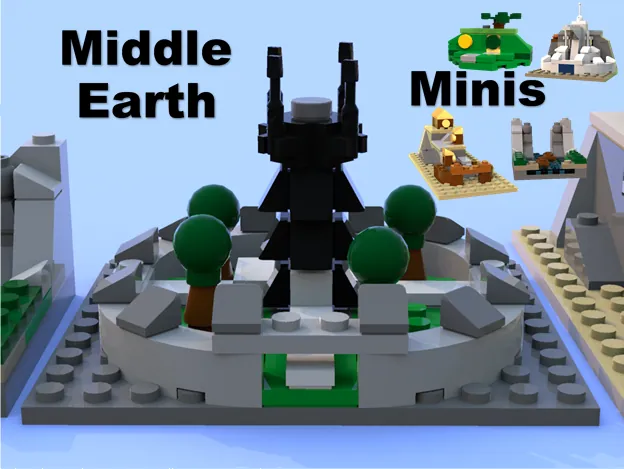 Mini Minas Tirith | LEGO® Ideas