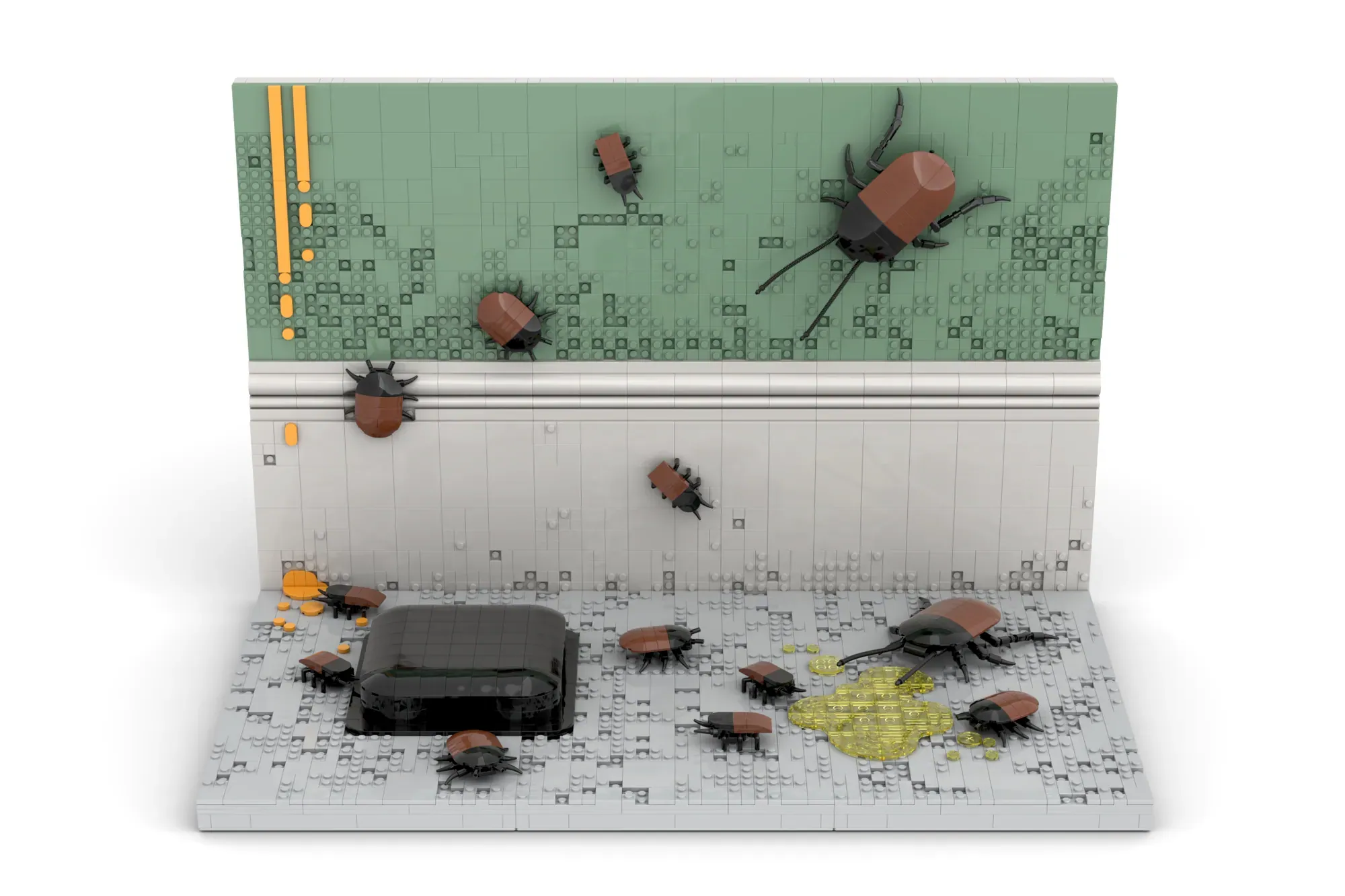 Family of Crawlers — A LEGO Micro Scene | LEGO® Ideas