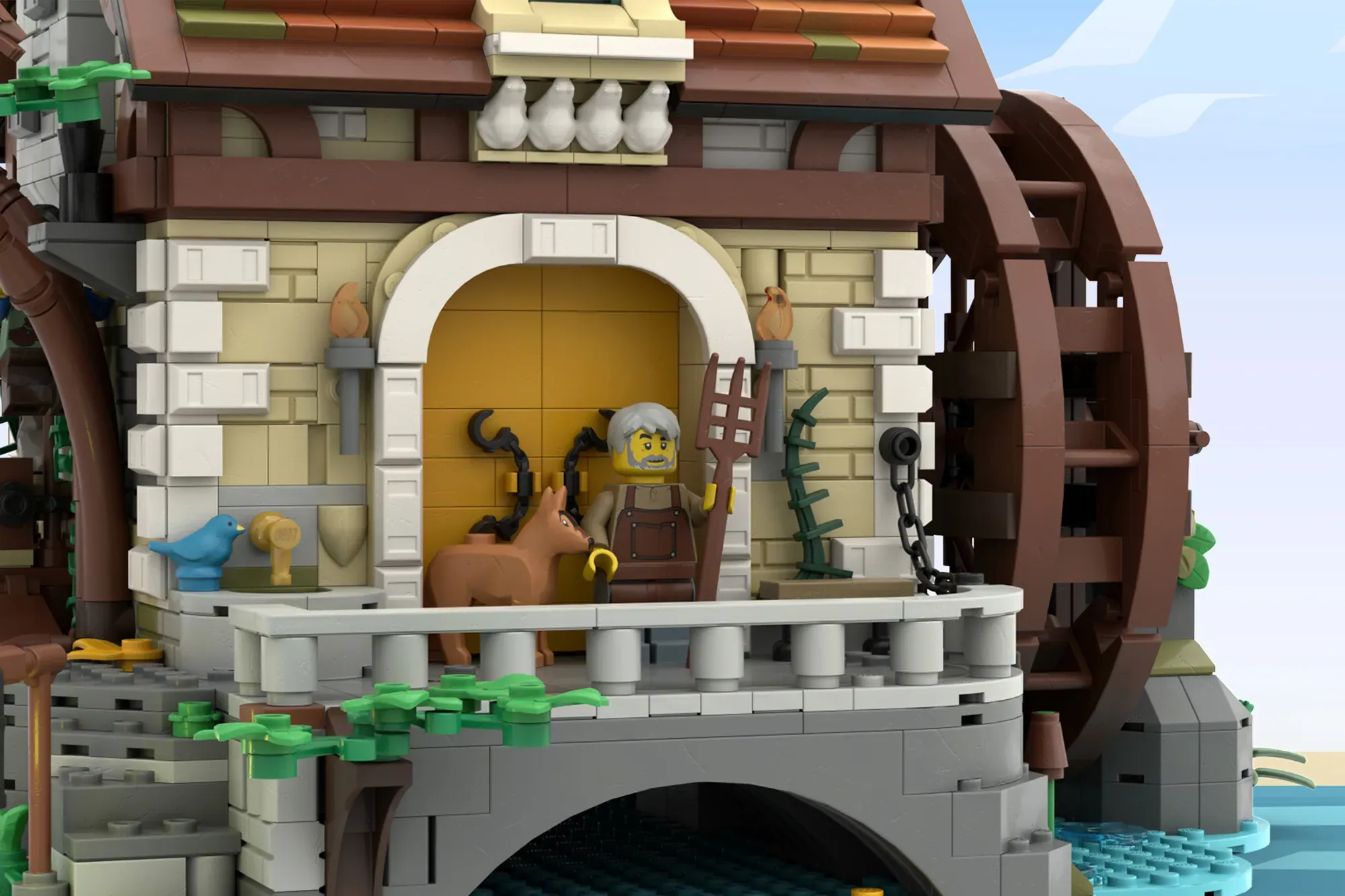 The Quirky Quencher - The Watermill | LEGO® Ideas