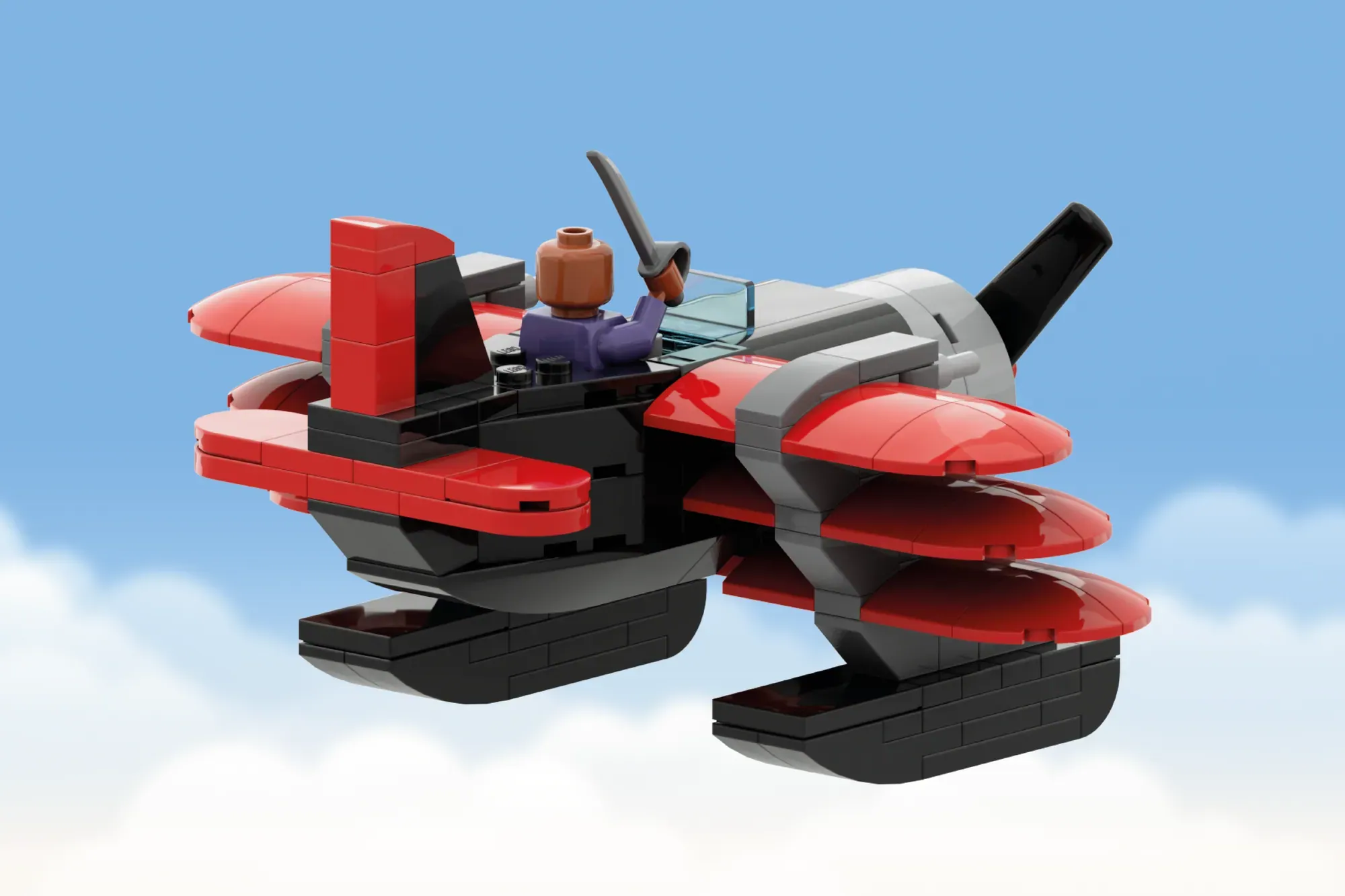 TaleSpin - Sea Duck vs. Tri-Wing Terror | LEGO® Ideas