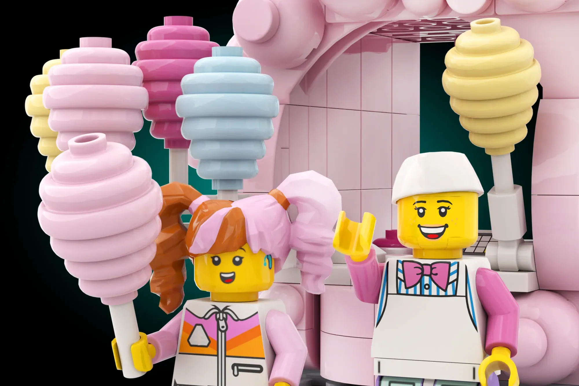 Cotton Candy Stall | LEGO® Ideas