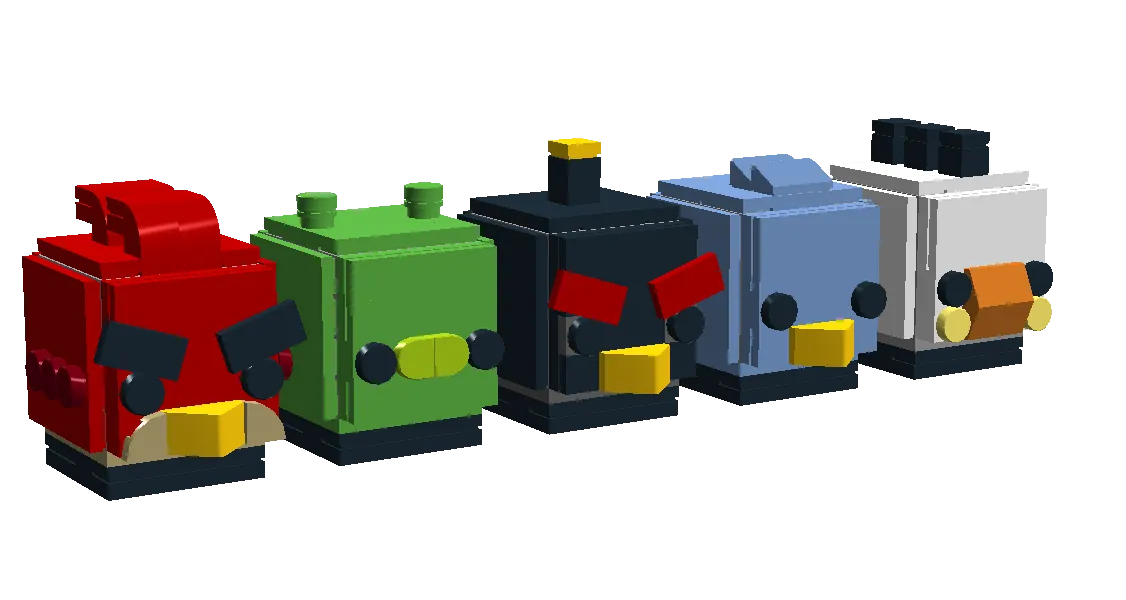 Angry Birds Brickheadz | LEGO® Ideas