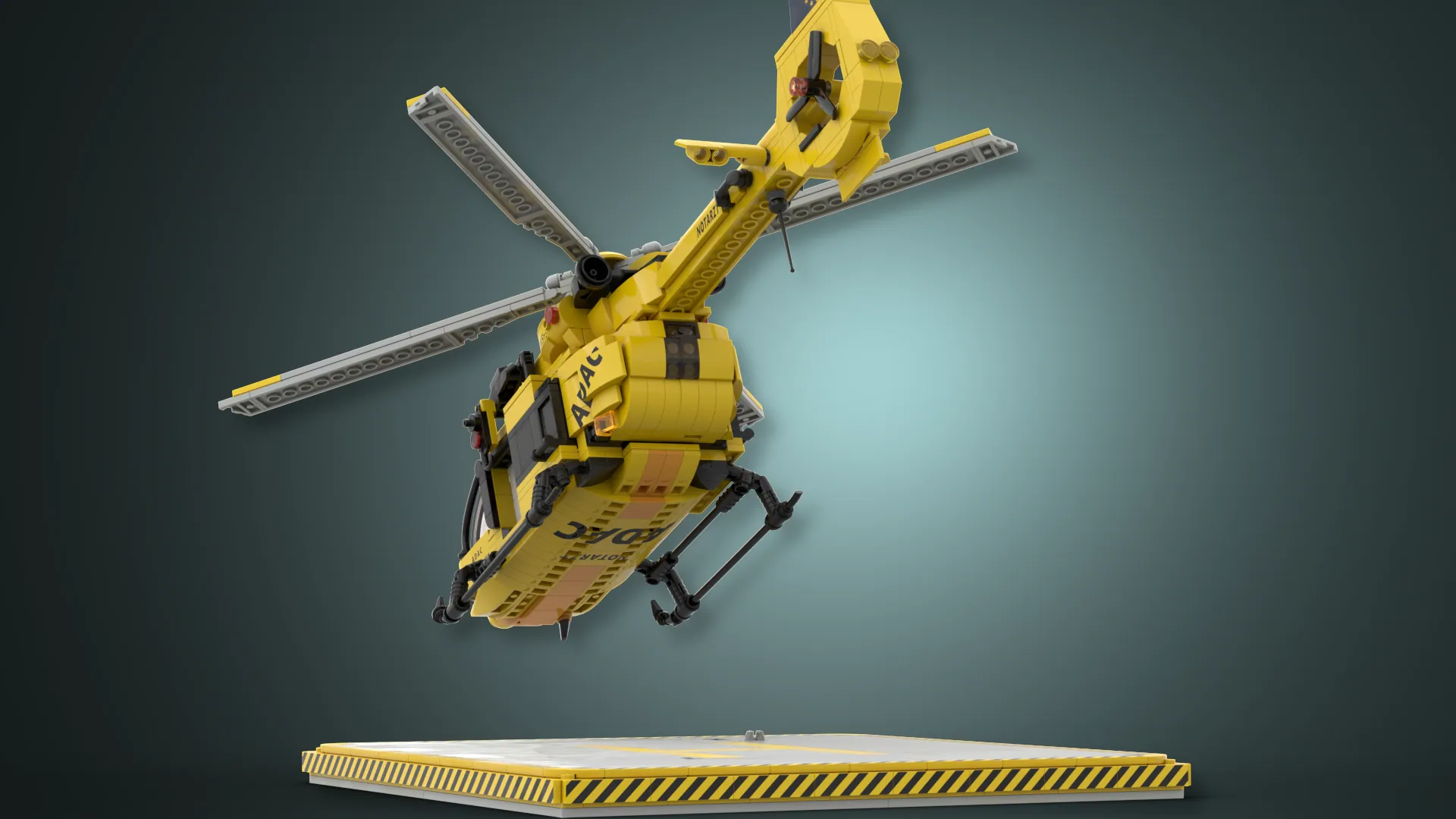 Airbus EC-145 T2 ADAC Edition. | LEGO® Ideas