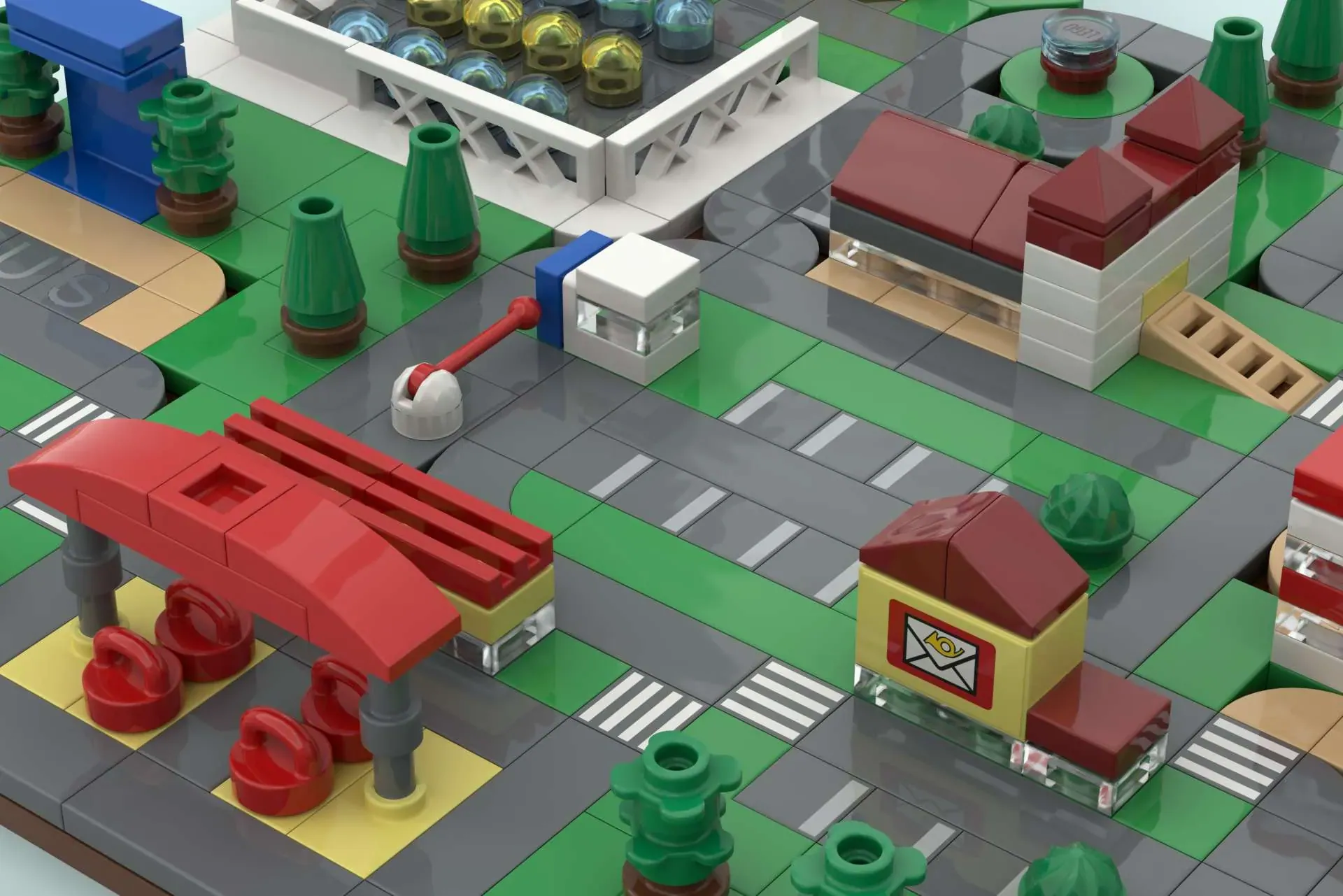 Micro City Nostalgia – A 90s Kids’ Carpet Brought to Life in LEGO ...