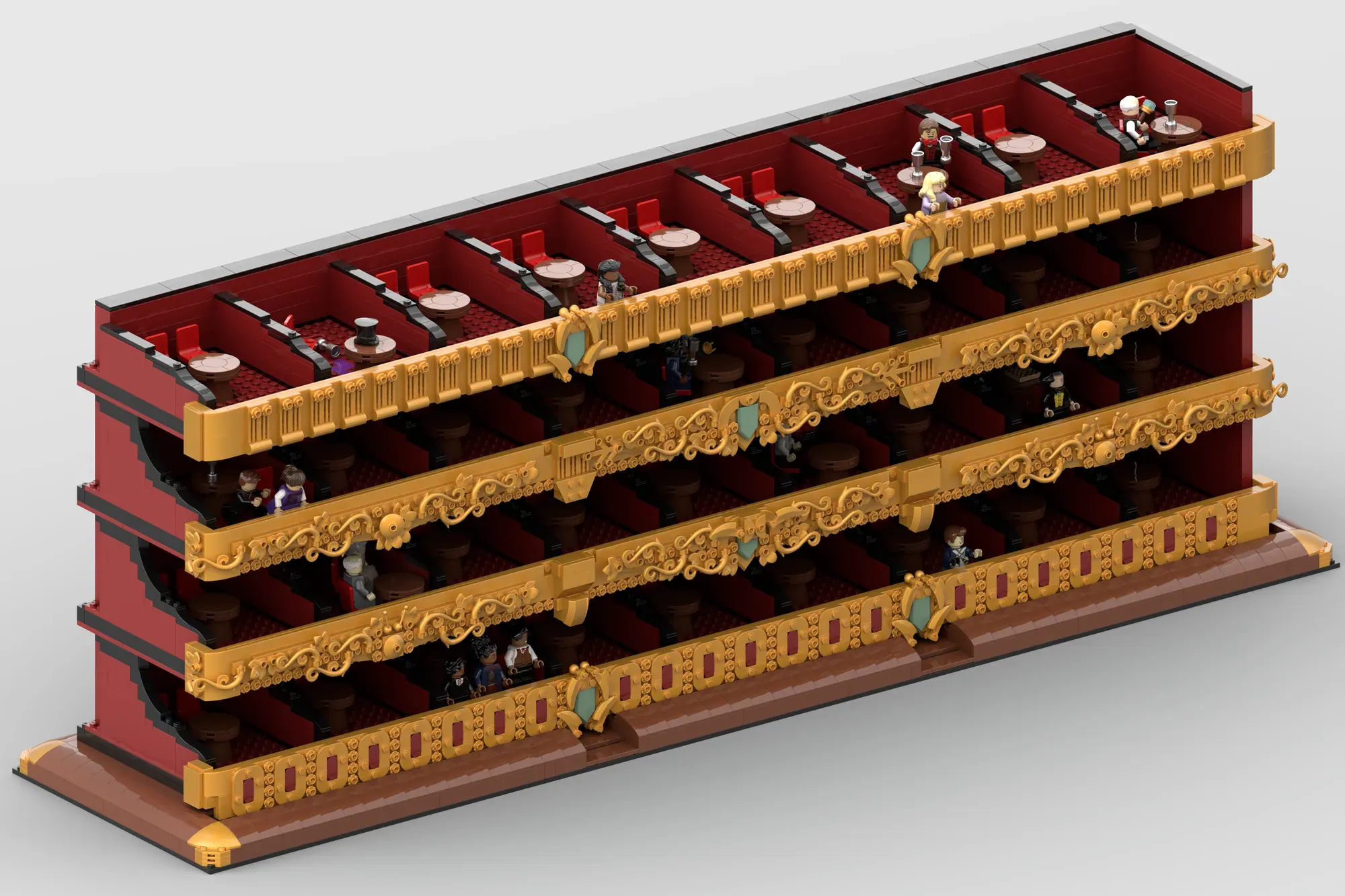 Palais Garnier Opera Booths | LEGO® Ideas