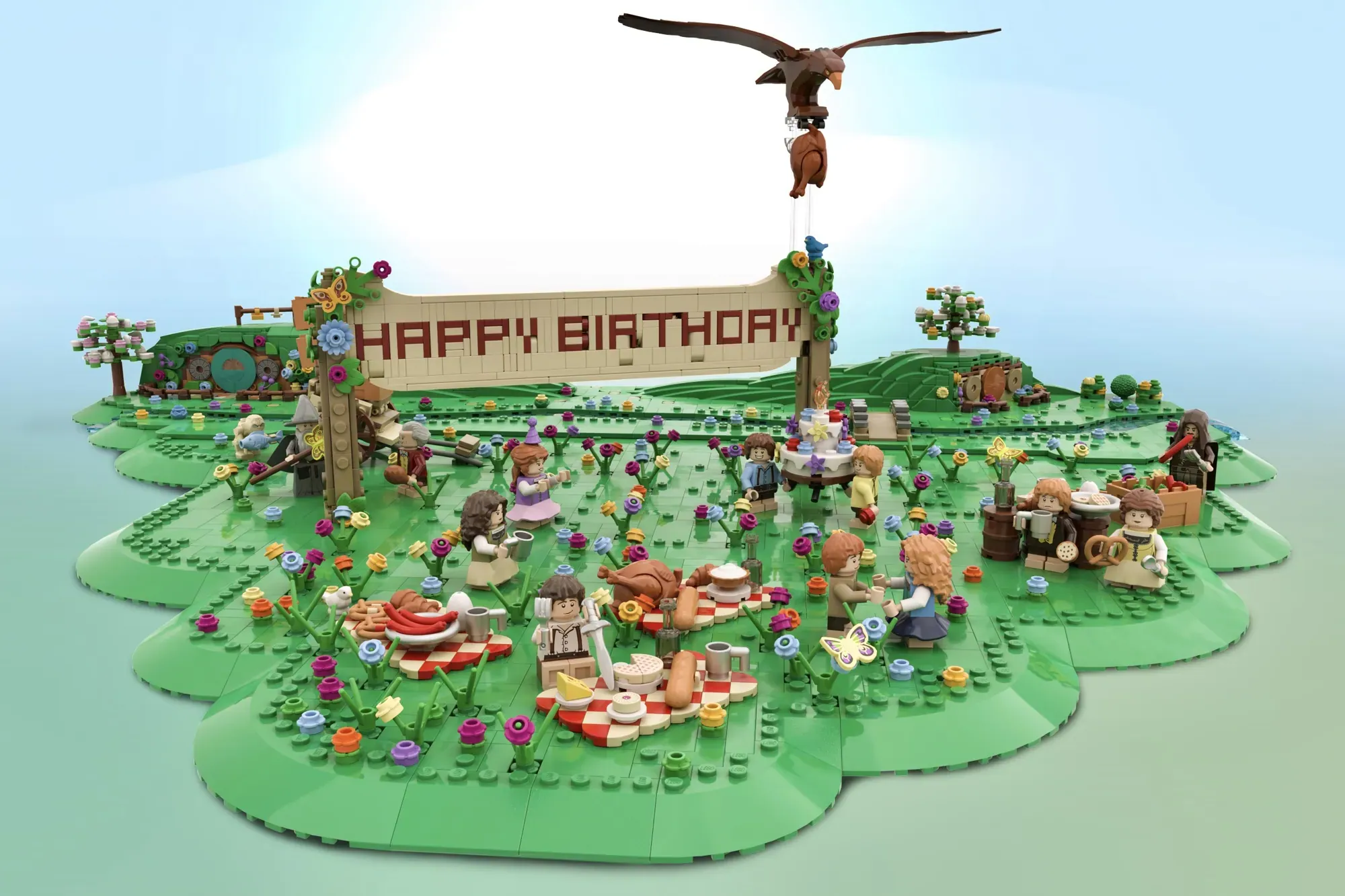 The Blooming Birthday Picnic | LEGO® Ideas
