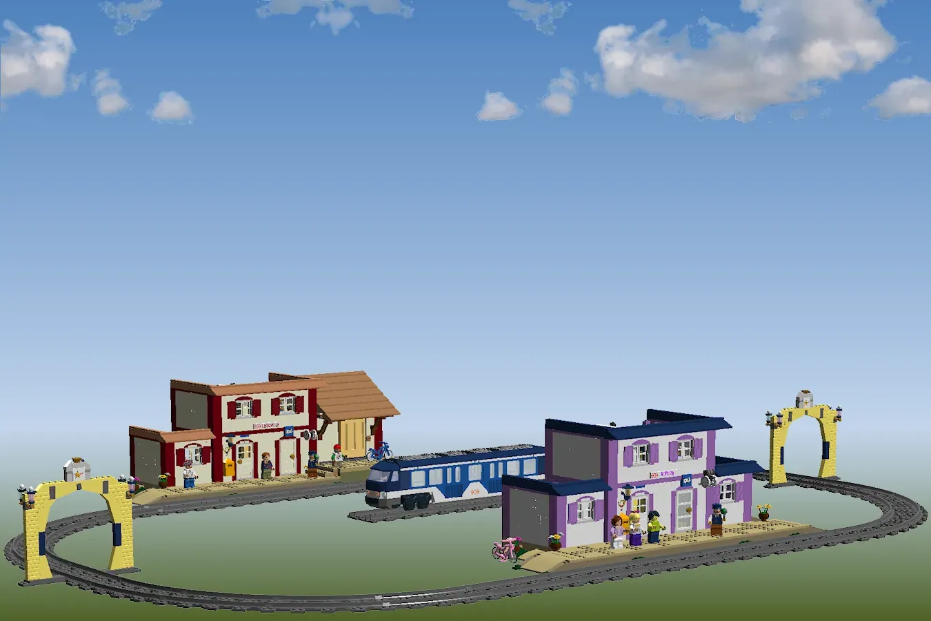 Hartlake - Gateway - LEGOVille | LEGO® Ideas