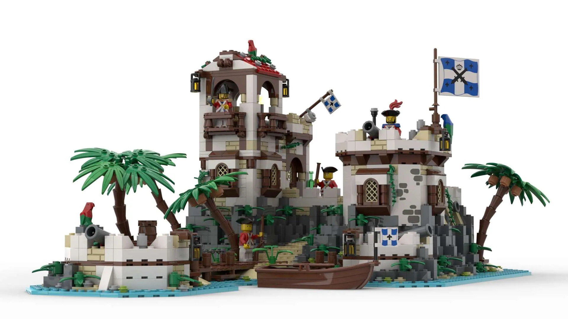 Imperial Island Fort | LEGO® Ideas