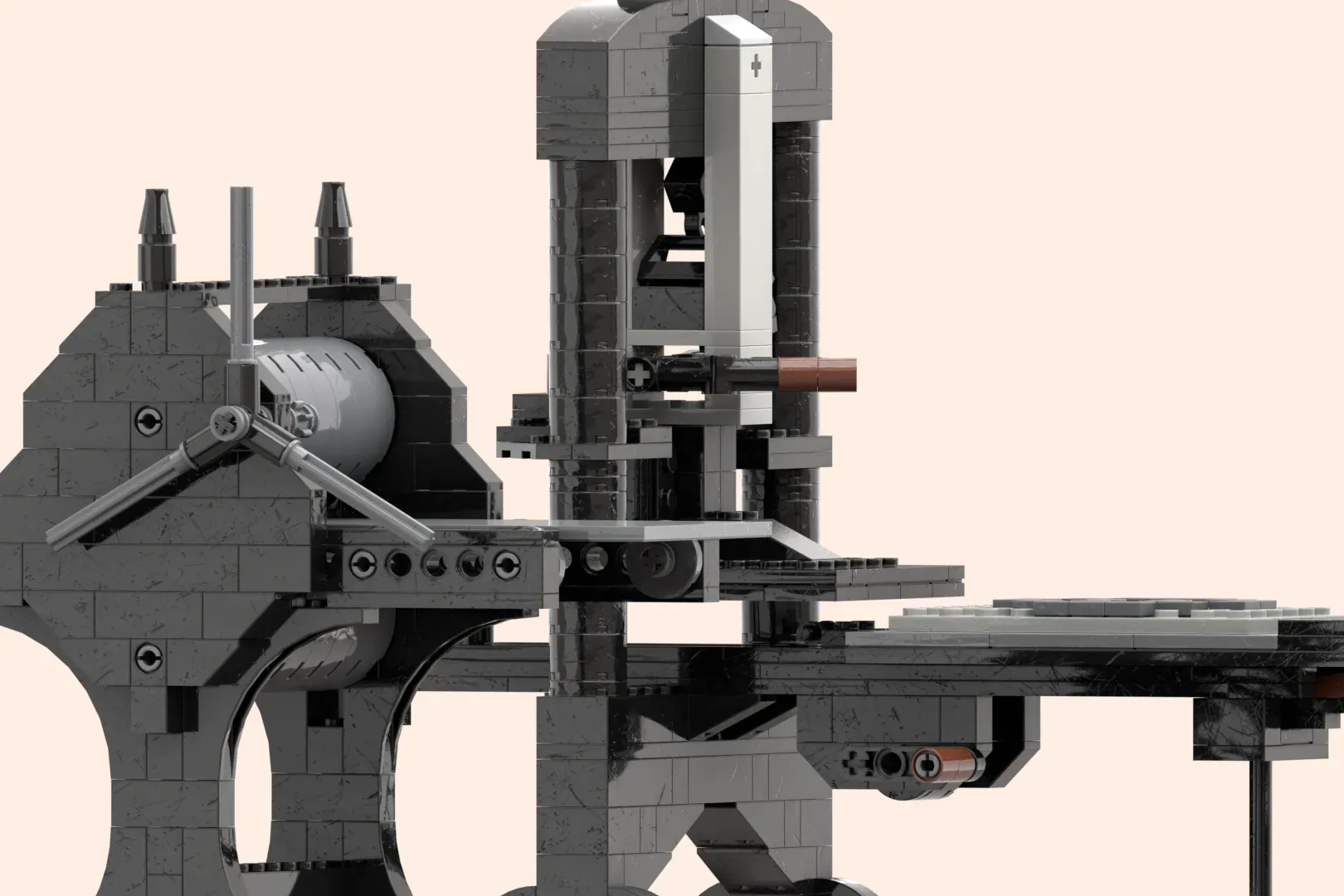 Two Working LEGO Printing Presses | LEGO® Ideas