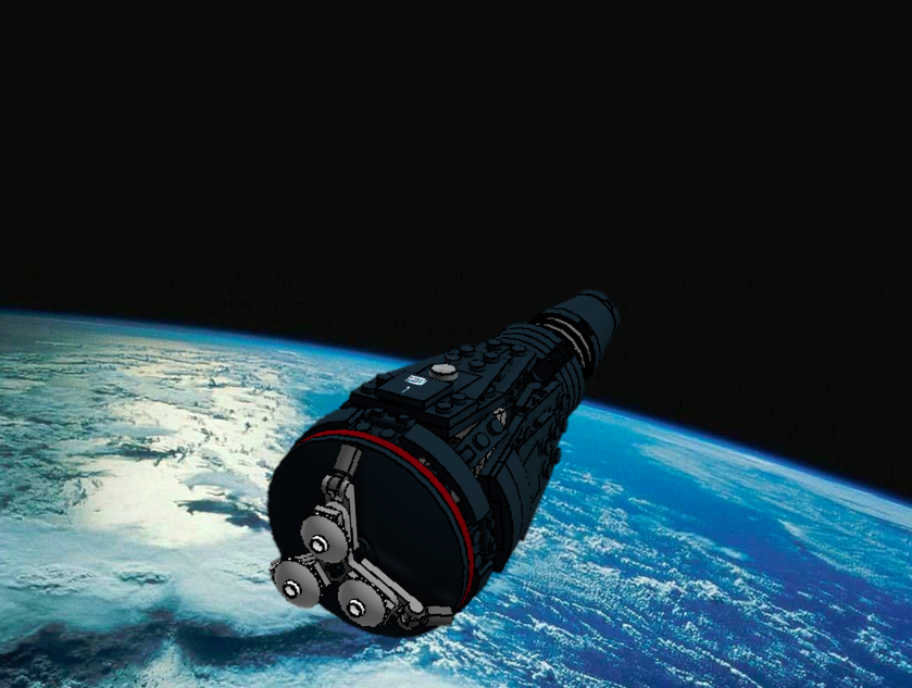 Freedom 7 Spacecraft Full