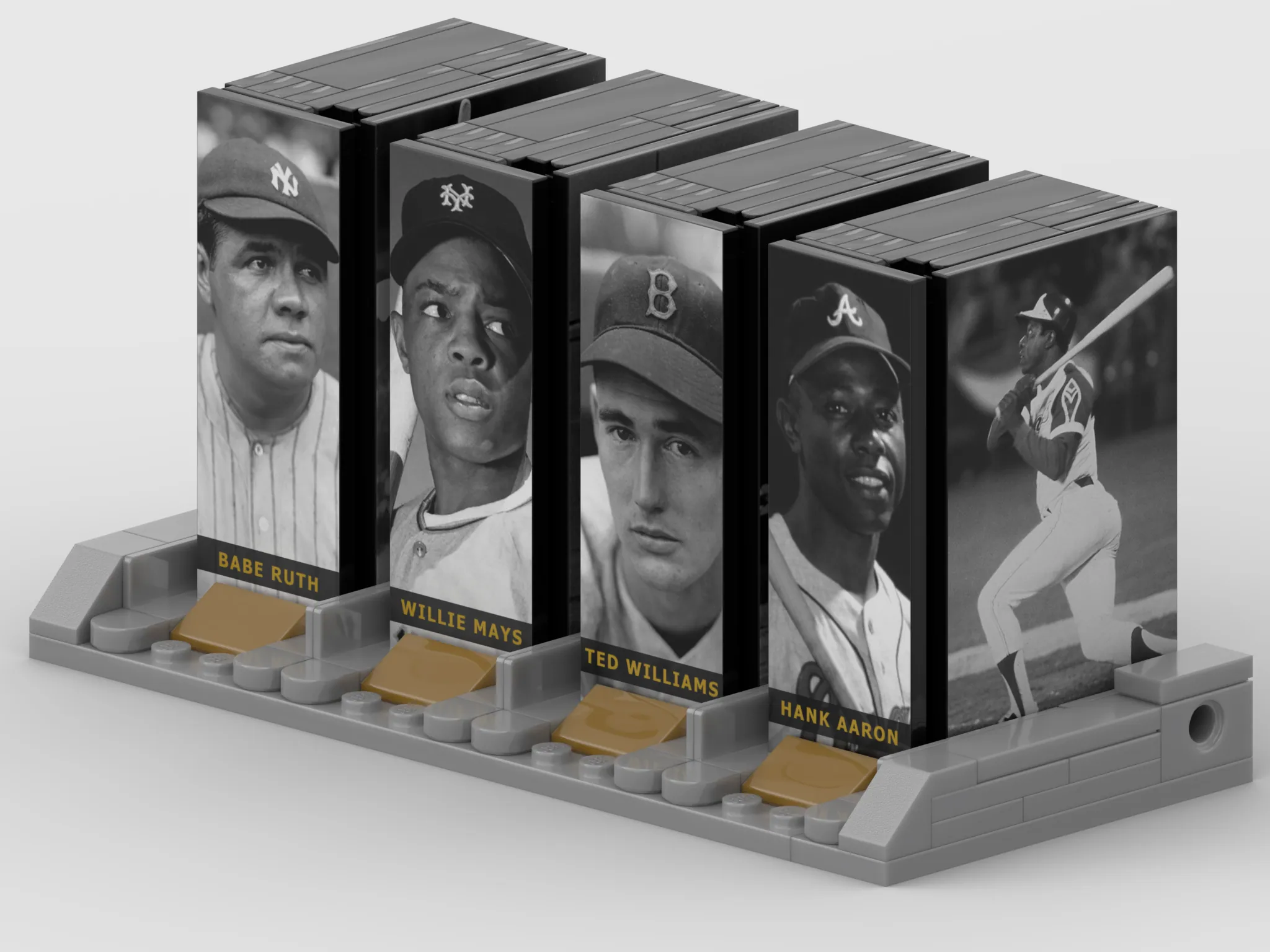 Baseball Legends - Premium Storage and Display Set | LEGO® Ideas