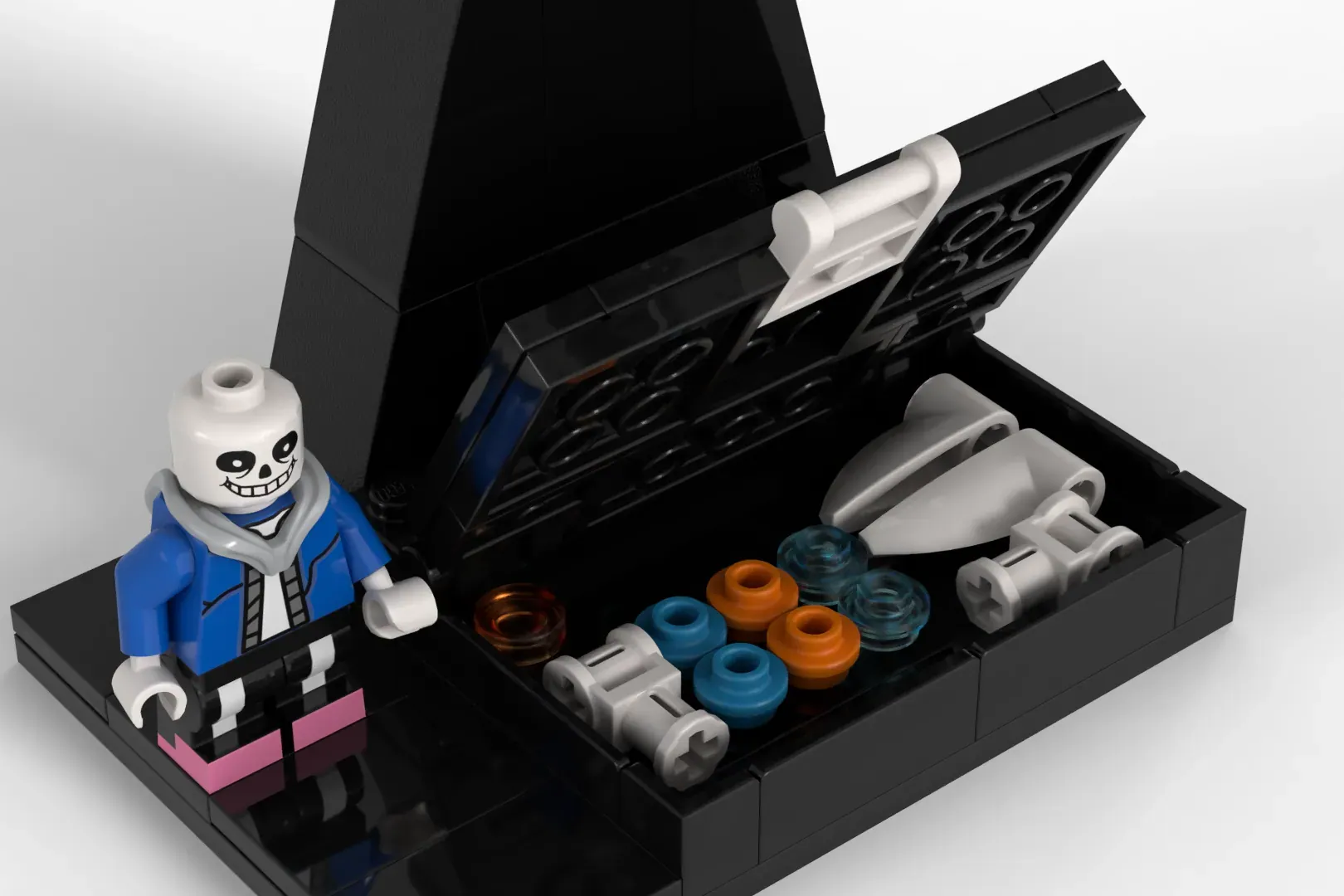 UNDERTALE - Gaster Blaster Display Model | LEGO® Ideas