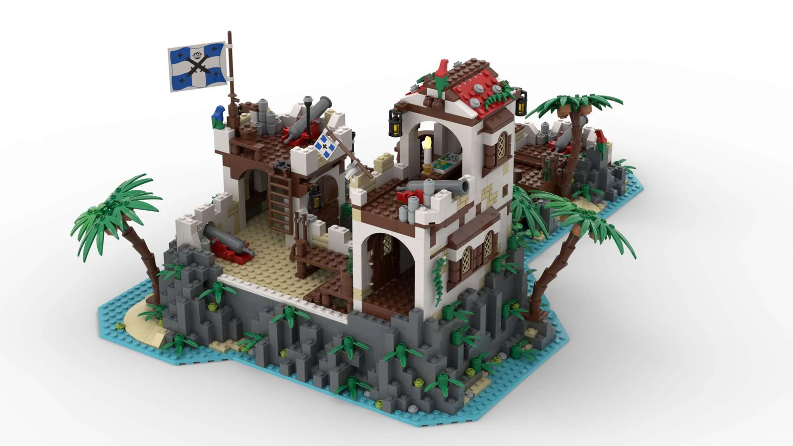 10K CLUB INTERVIEW: Imperial Island Fort by Florian | LEGO® Ideas