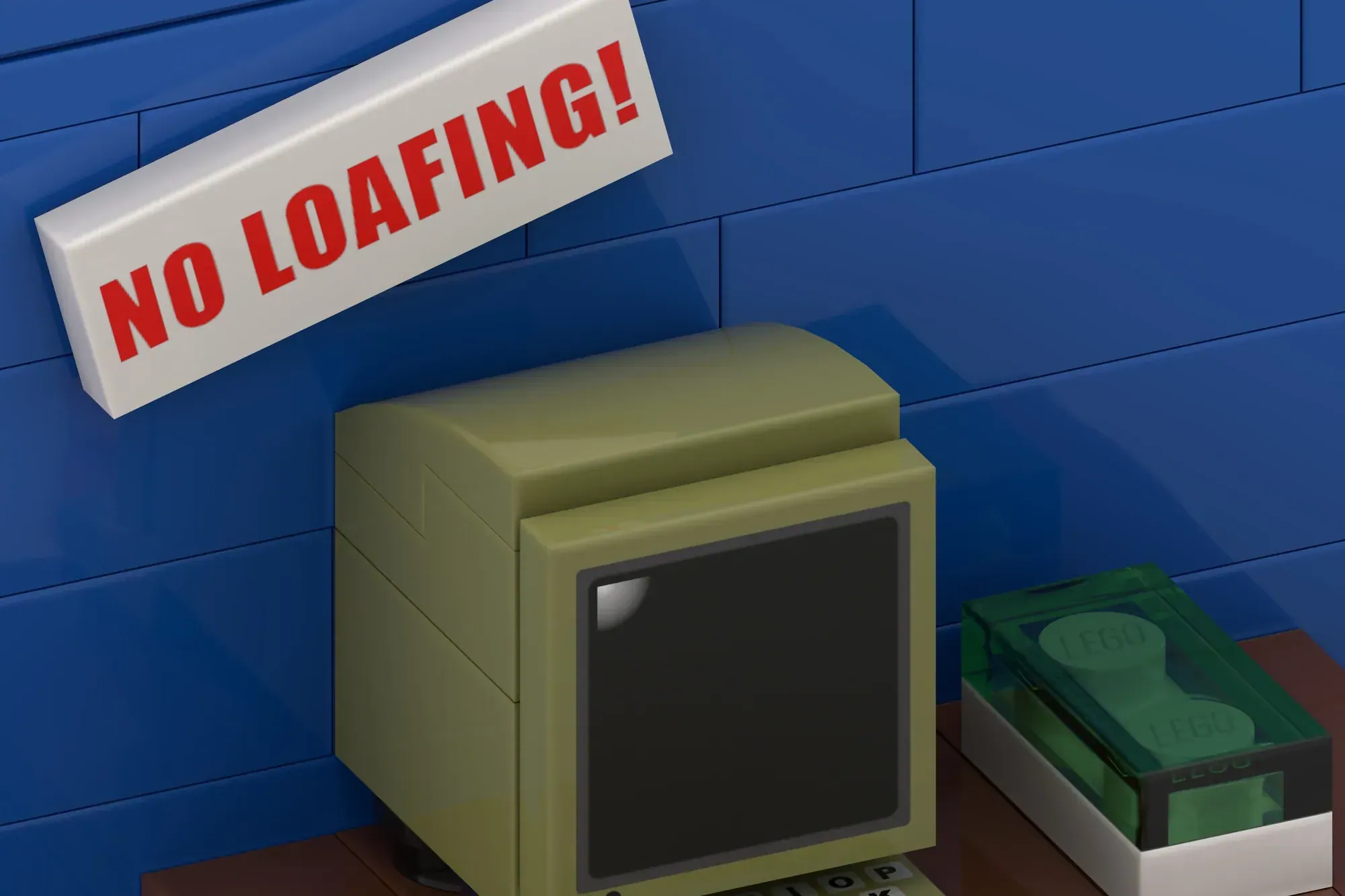 Homestar Runner - From the Computer Desk of Strong Bad | LEGO® Ideas