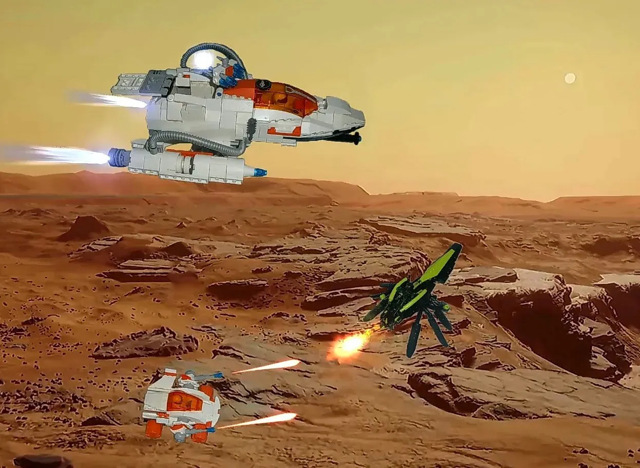 Mars Mission: MX-97 Raider vs. The Spider Tank | LEGO® Ideas
