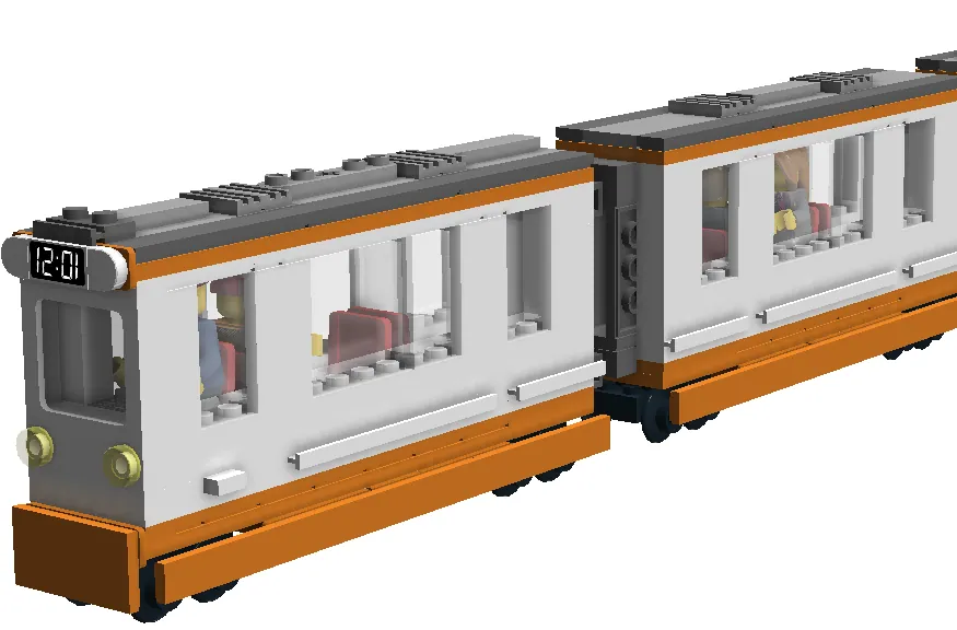 Modula City Commuter Tram | LEGO® Ideas