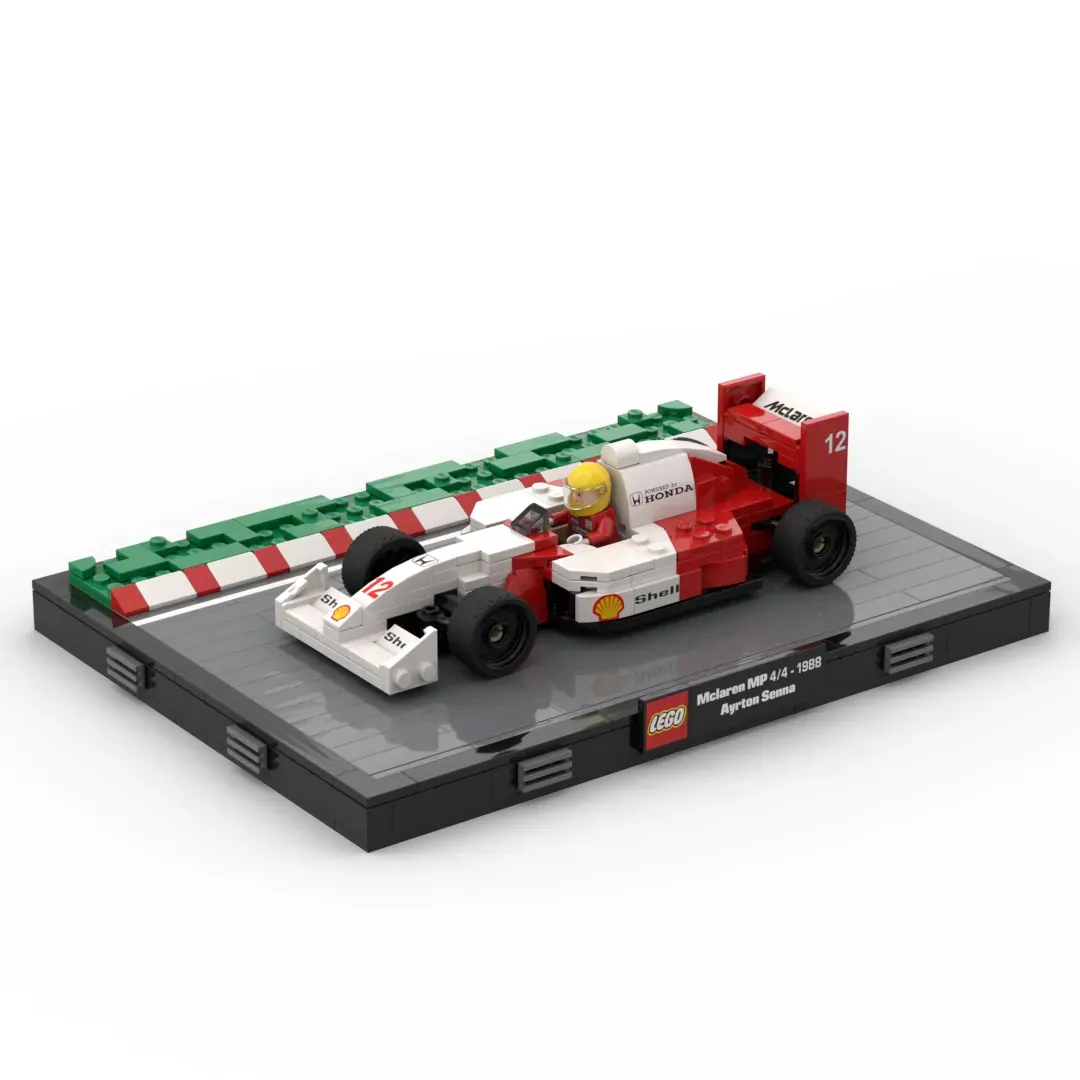 Diorama McLaren MP 4/4 With Ayrton Senna | LEGO® Ideas