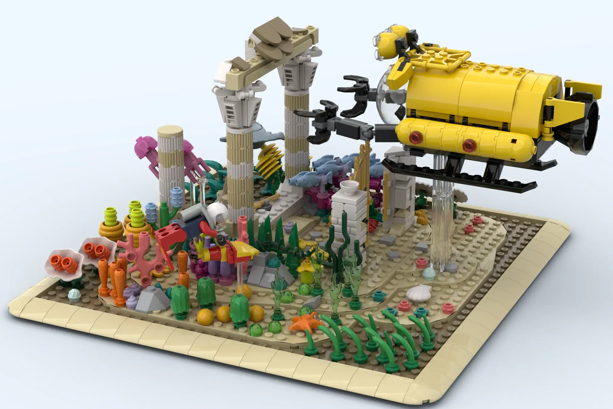 The Trident of Atlas | LEGO® Ideas