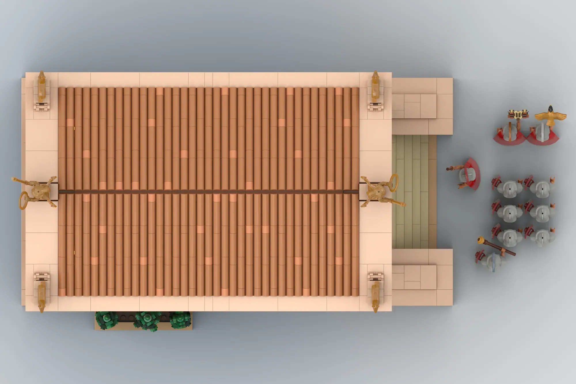 Roman Temple - Temple of Mars Ultor | LEGO® Ideas