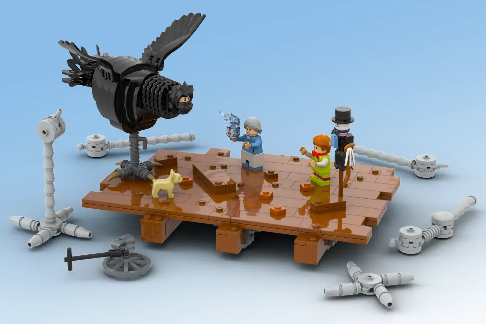 Howl's Moving Castle - Two Legs Version | LEGO® Ideas