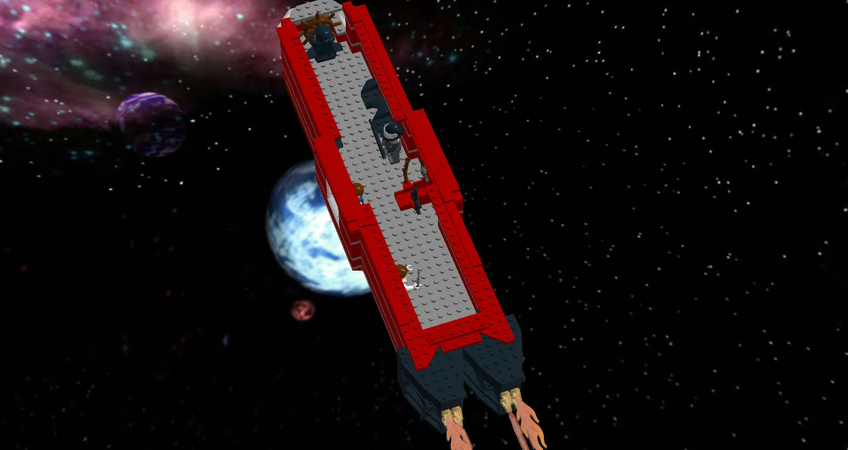 Red Space Racer | LEGO® Ideas