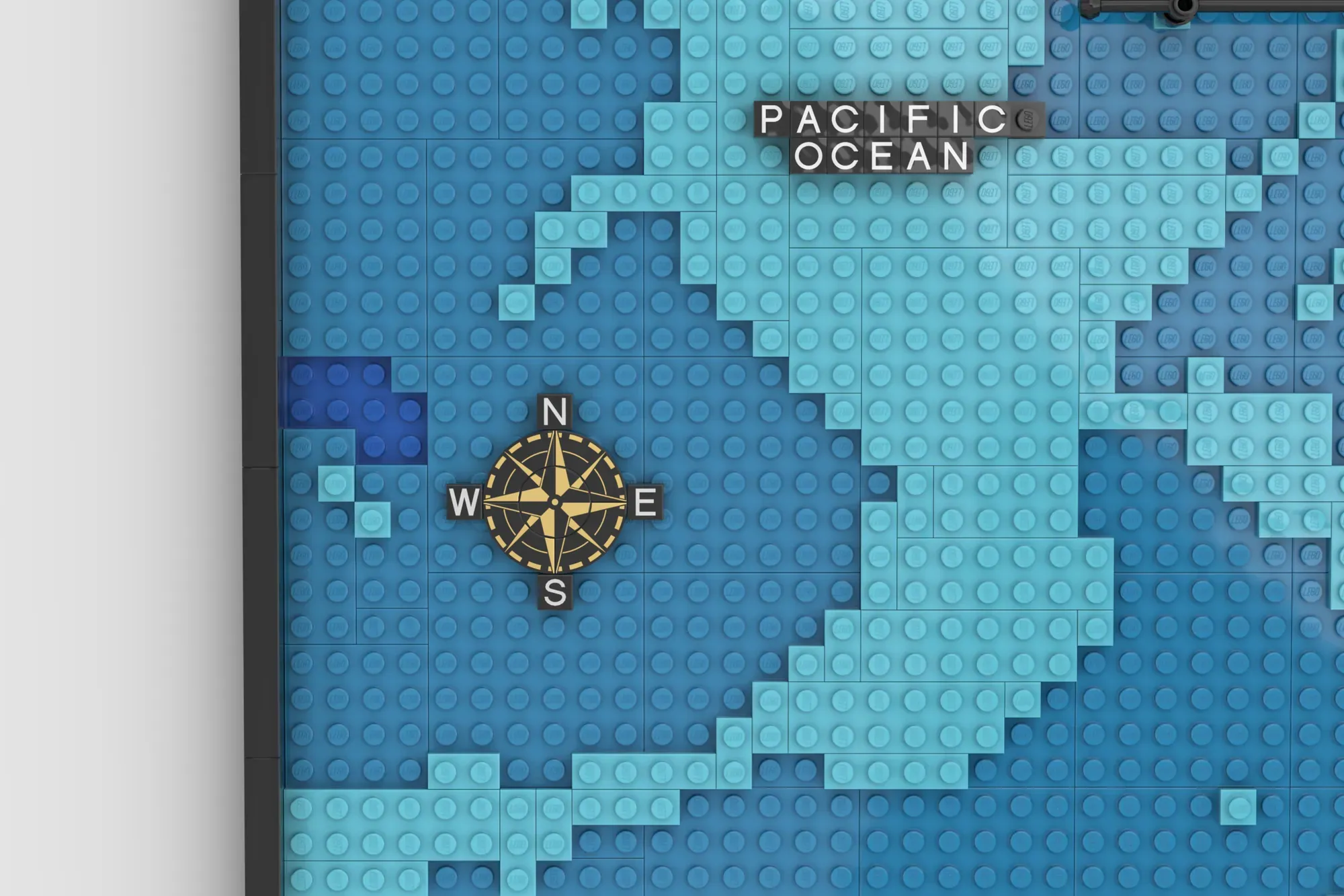 Topographical Colored World Map (With Labels) 🗺️ 🌎 | LEGO® Ideas